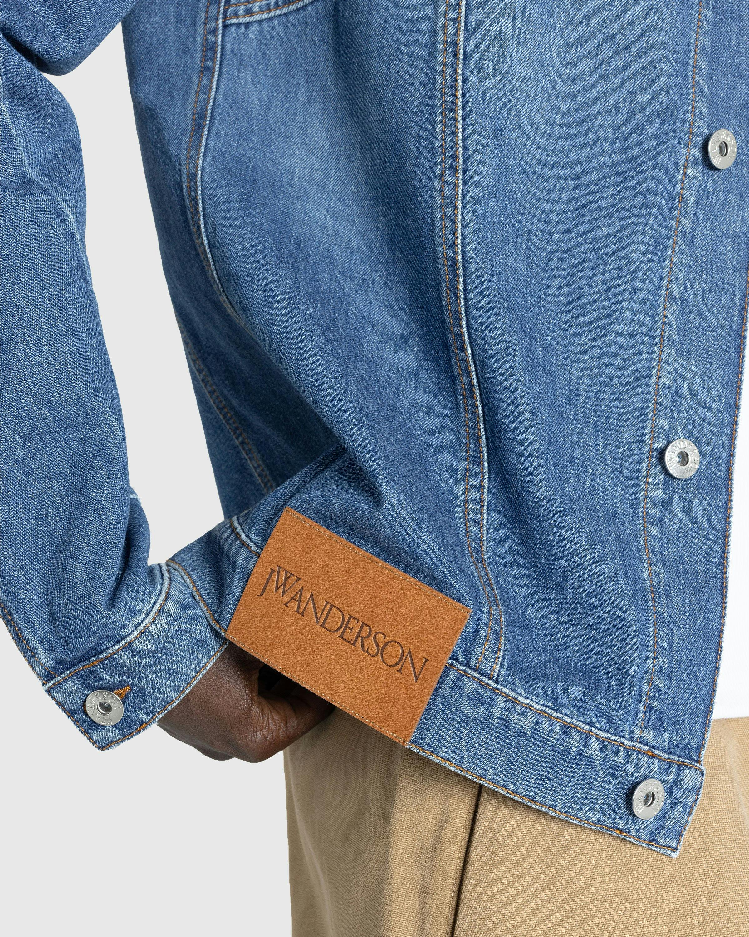 J.W. Anderson – Twisted Denim Jacket Light Blue | Highsnobiety Shop