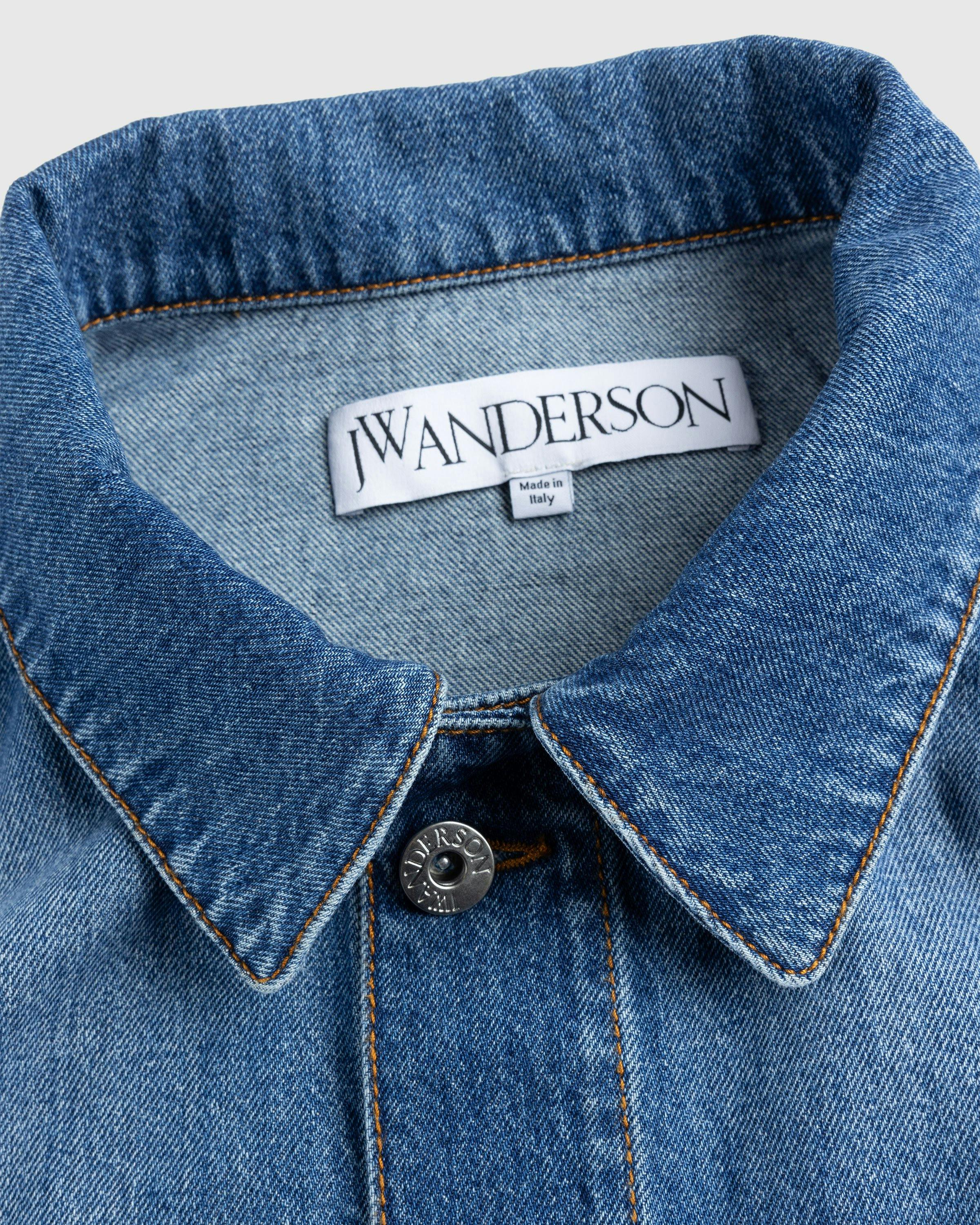 J.W. Anderson – Twisted Denim Jacket Light Blue | Highsnobiety Shop