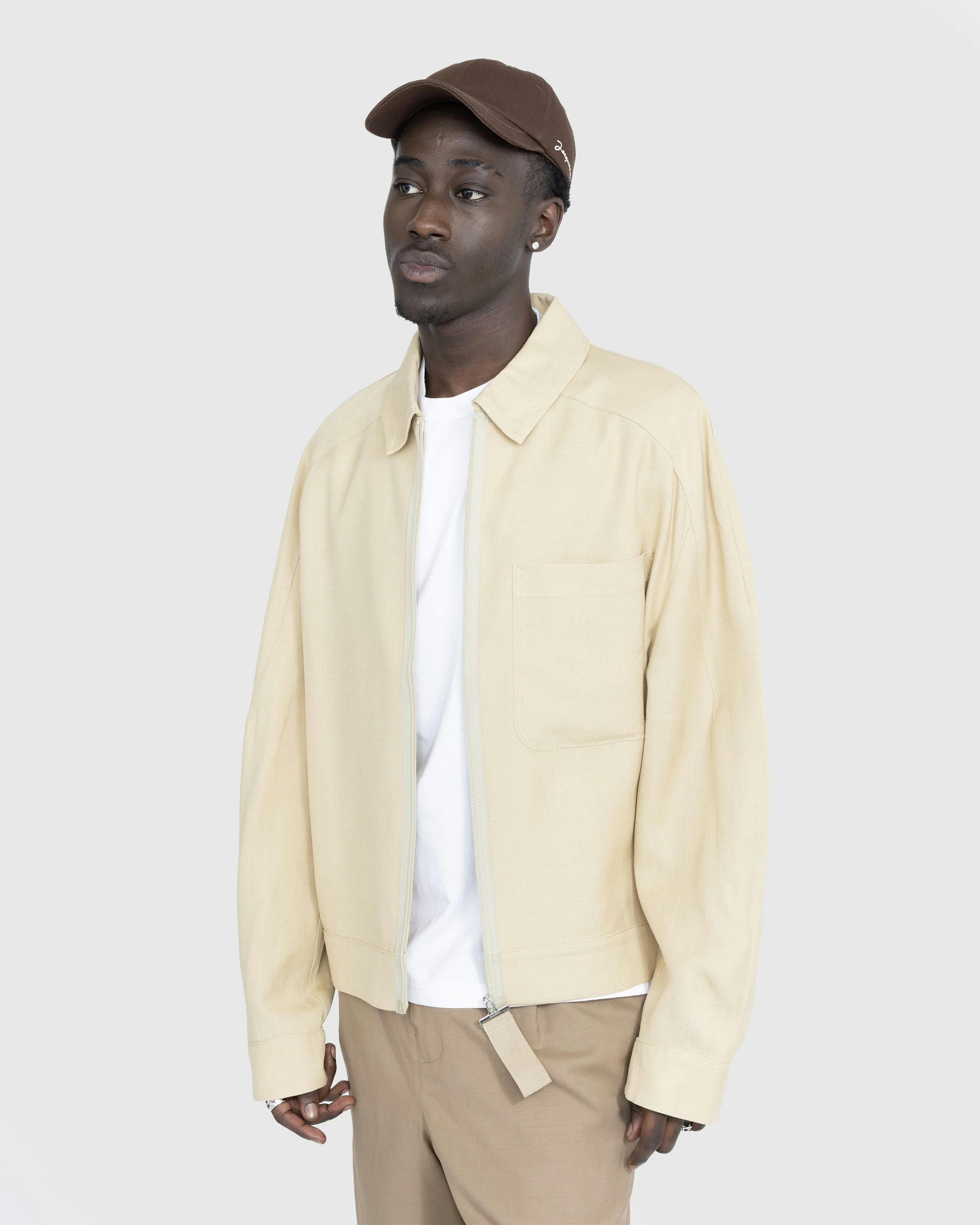 JACQUEMUS – Le Blouson Linu Beige | Highsnobiety Shop