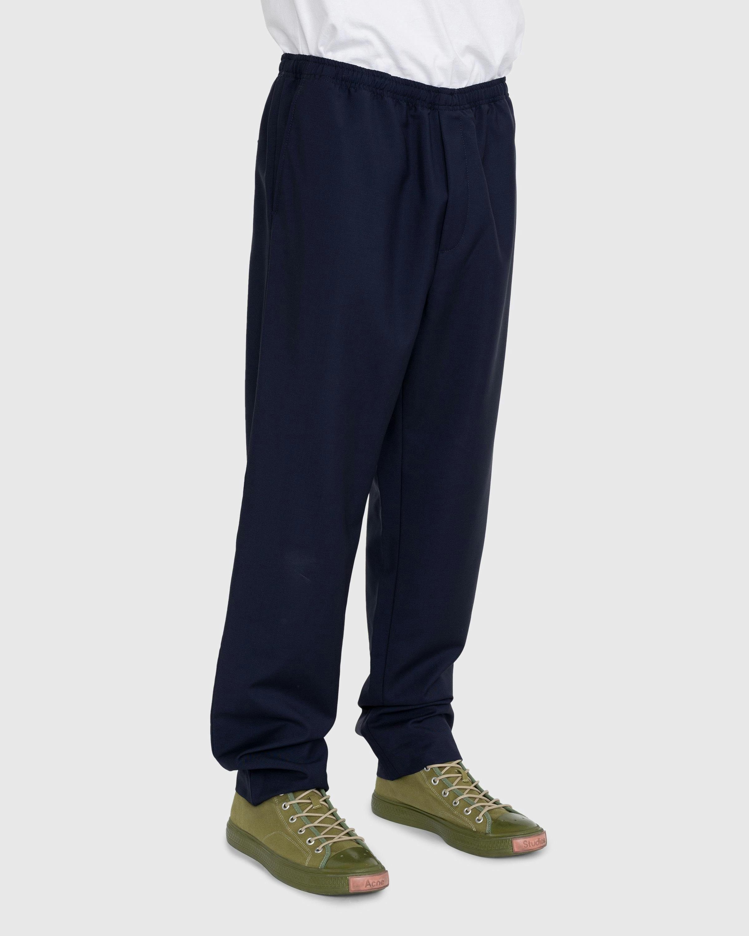 Acne Studios – Loose Fit Drawstring Trousers Blue | Highsnobiety Shop