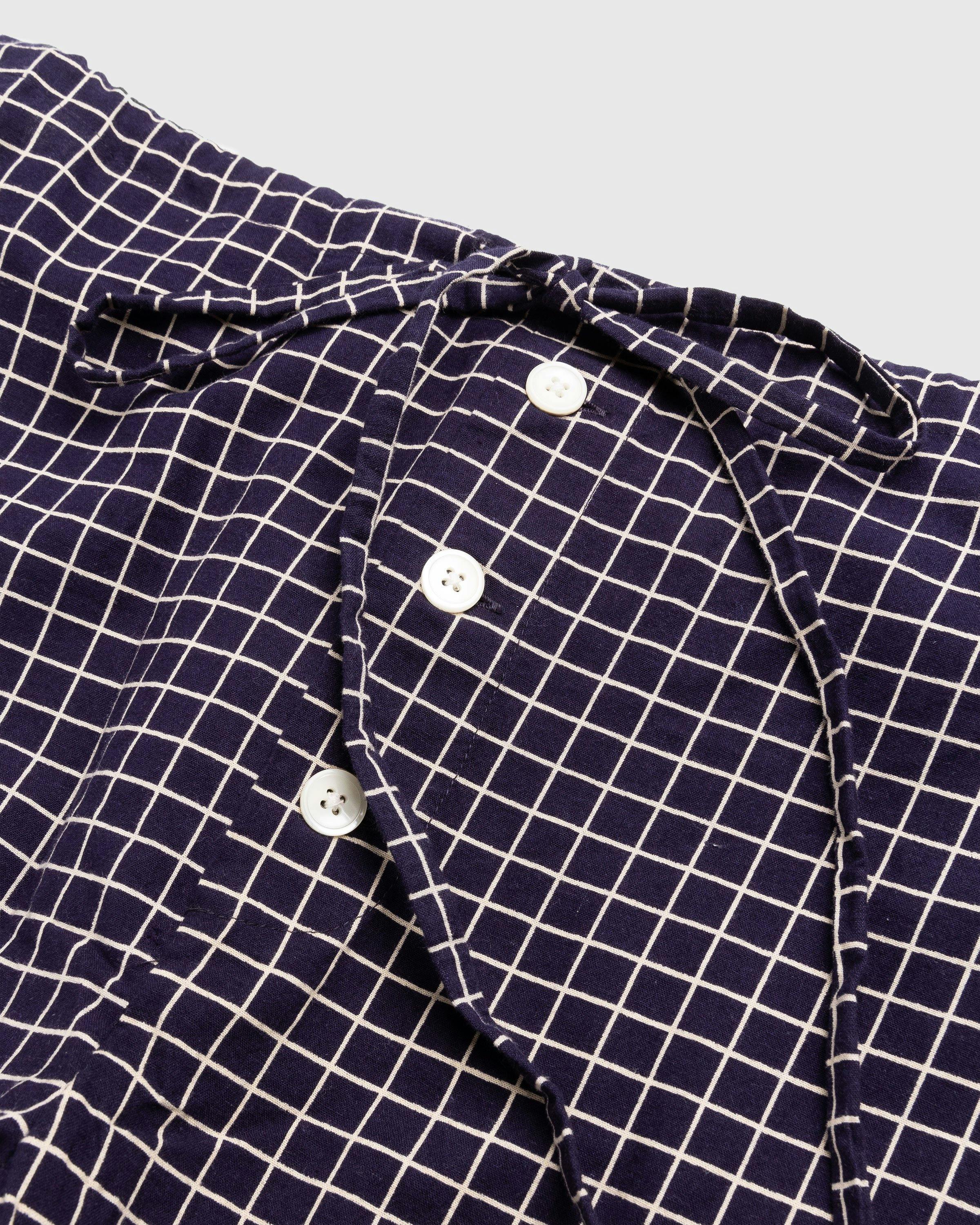Bode – Midnight Grid Pajama Pant | Highsnobiety Shop
