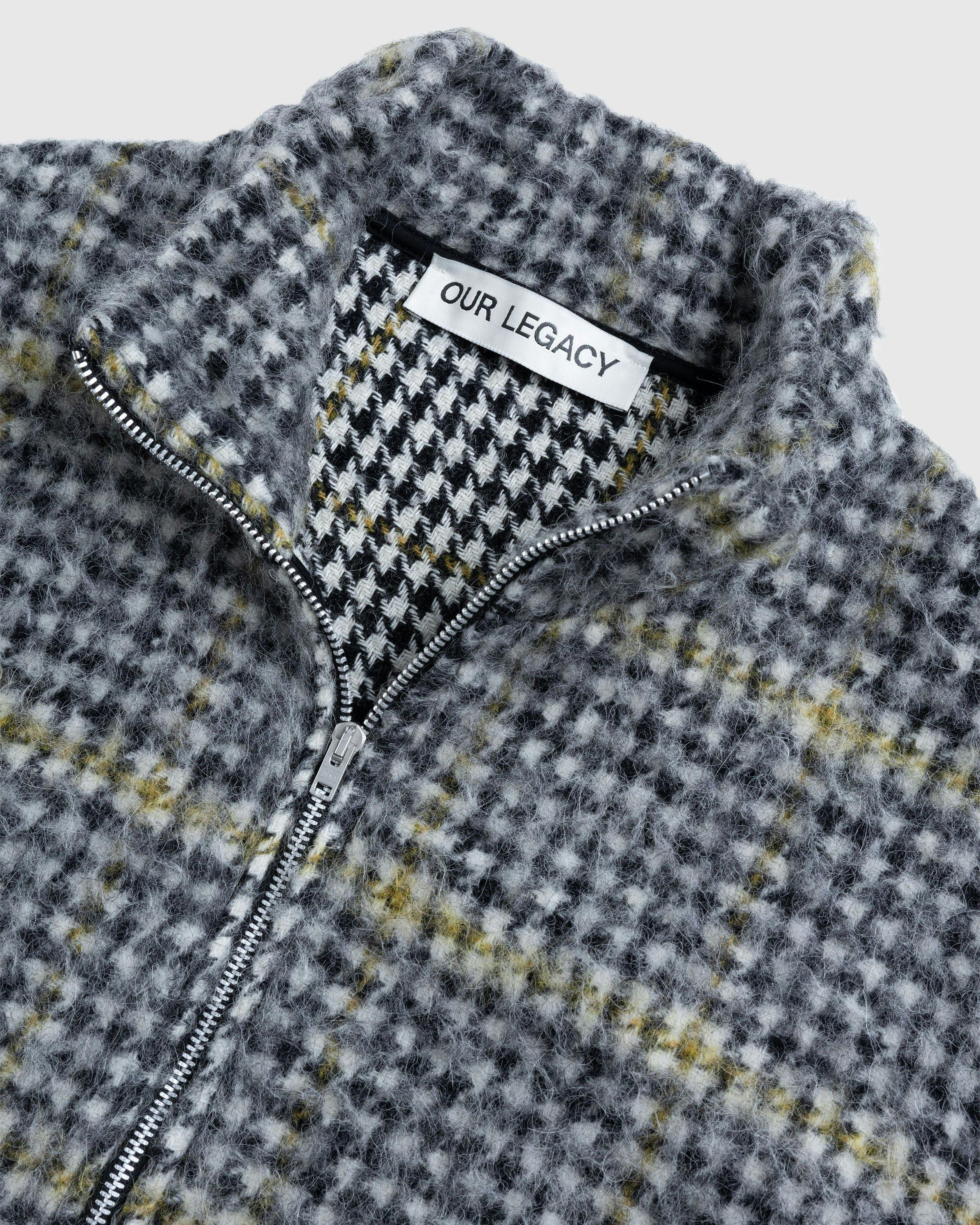 Our Legacy – Shrunken Full-Zip Polo Prenzlauer Houndstooth | Highsnobiety Shop