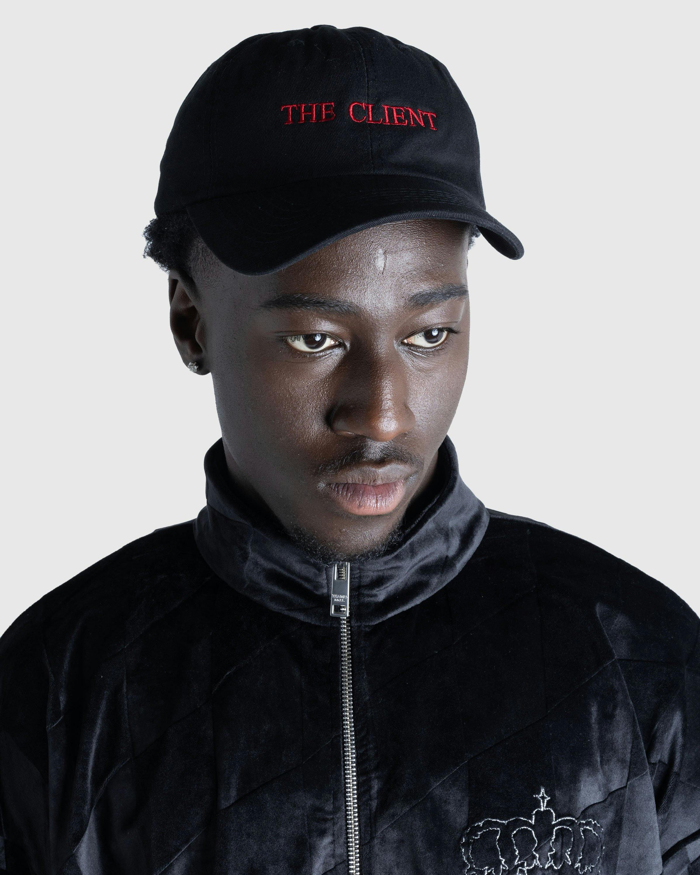 HO HO COCO – The Client Cap Black/Maroon | Highsnobiety Shop