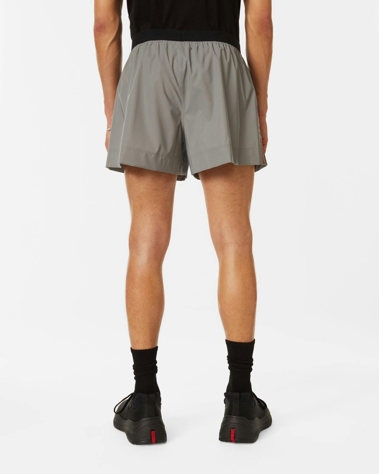 Prada – Reflective Shorts Grey | Highsnobiety Shop