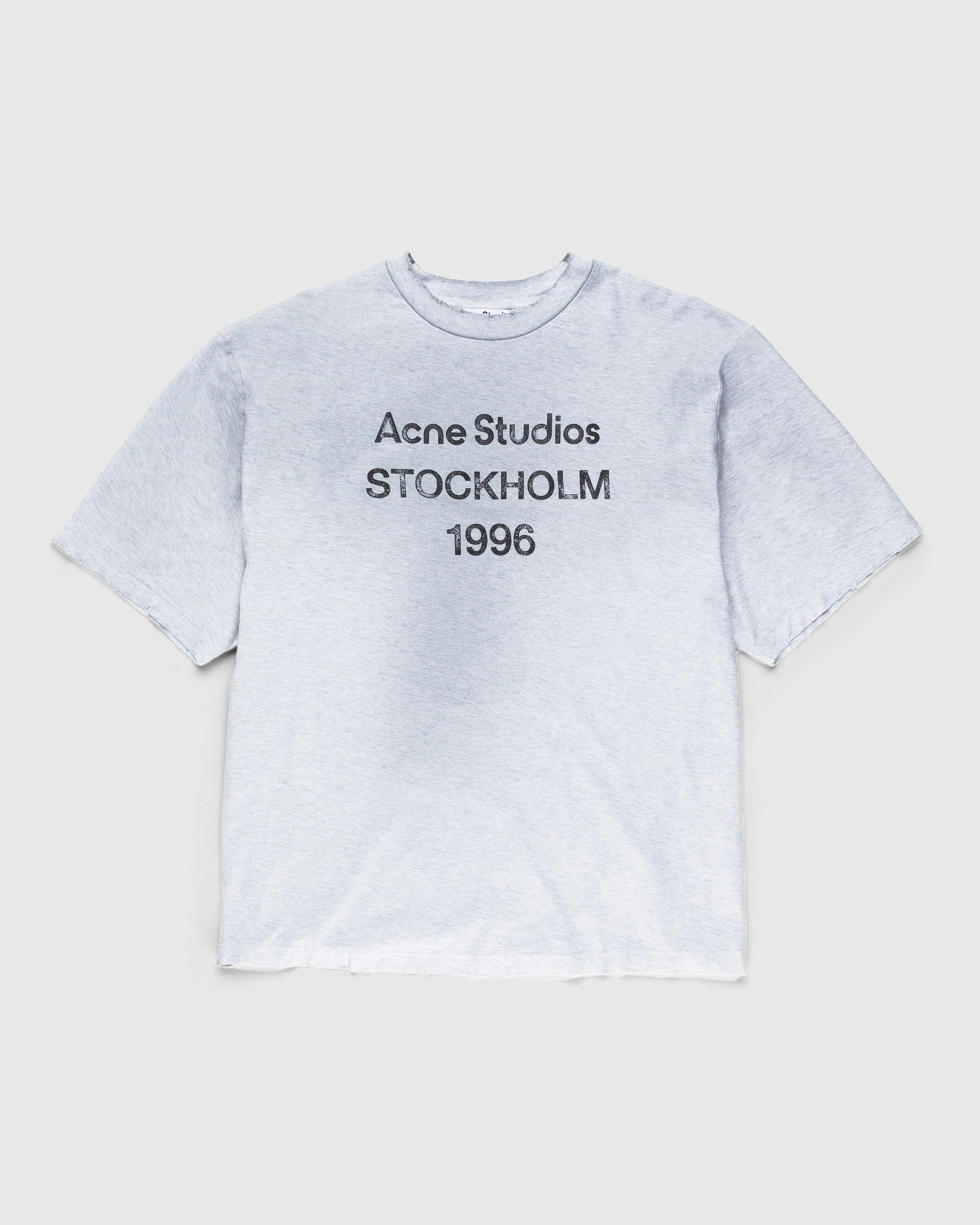 Acne Studios – Stockholm 1996 T-Shirt Grey | Highsnobiety Shop
