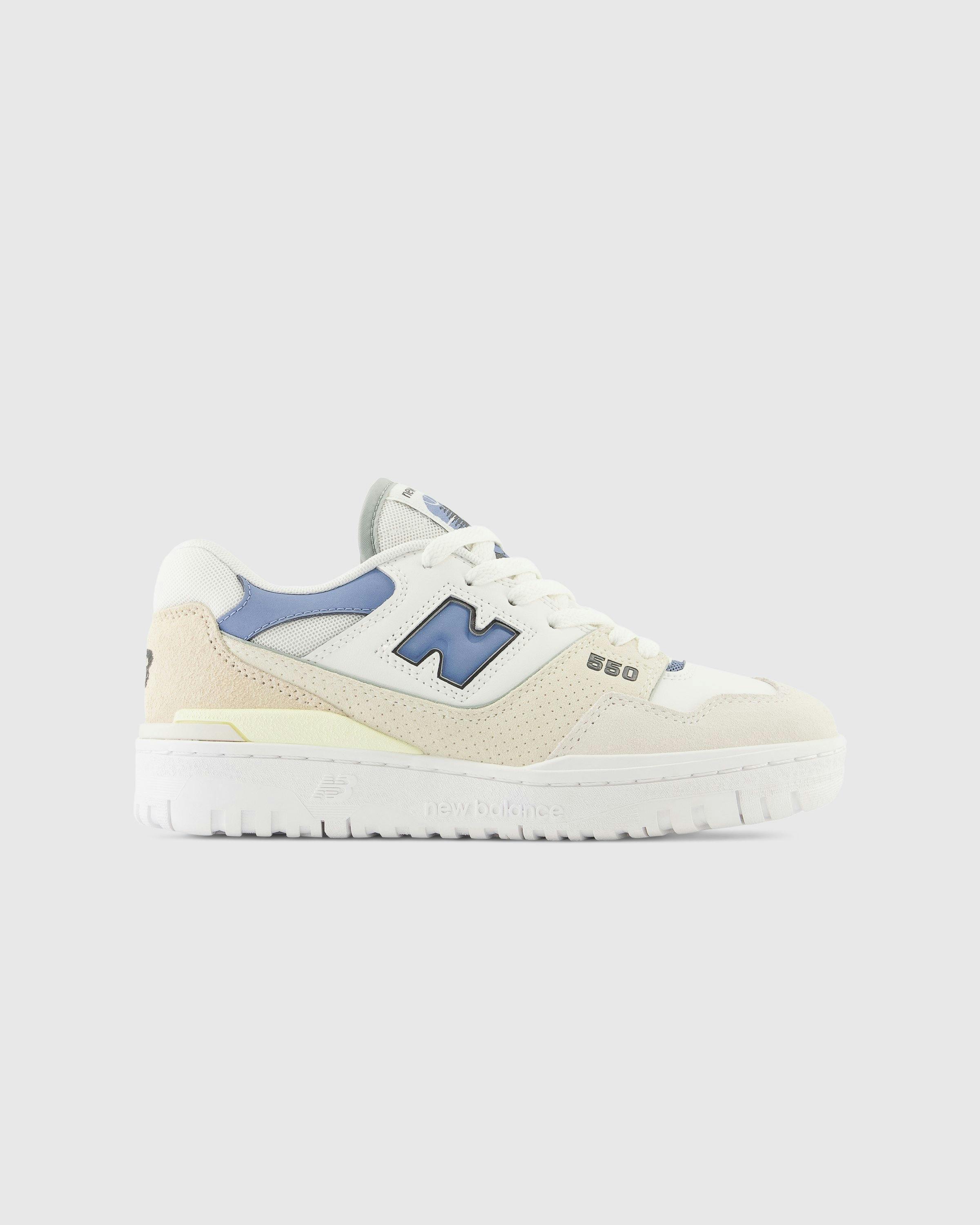 New Balance – 550 Sea Salt/Mercury Blue | Highsnobiety Shop