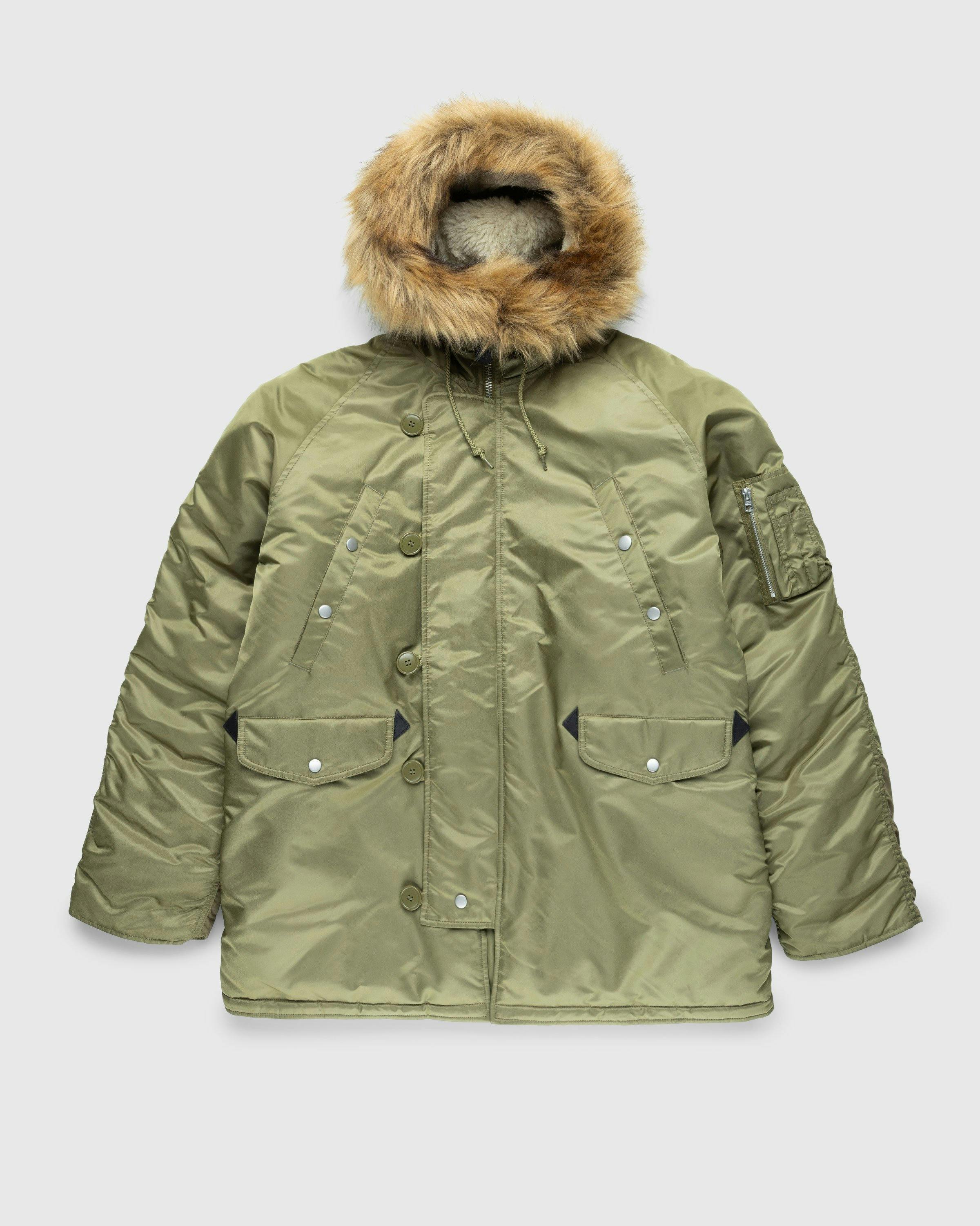 Alpha Industries x Highsnobiety – N3B Parka Dusty Olive Drab | Highsnobiety Shop