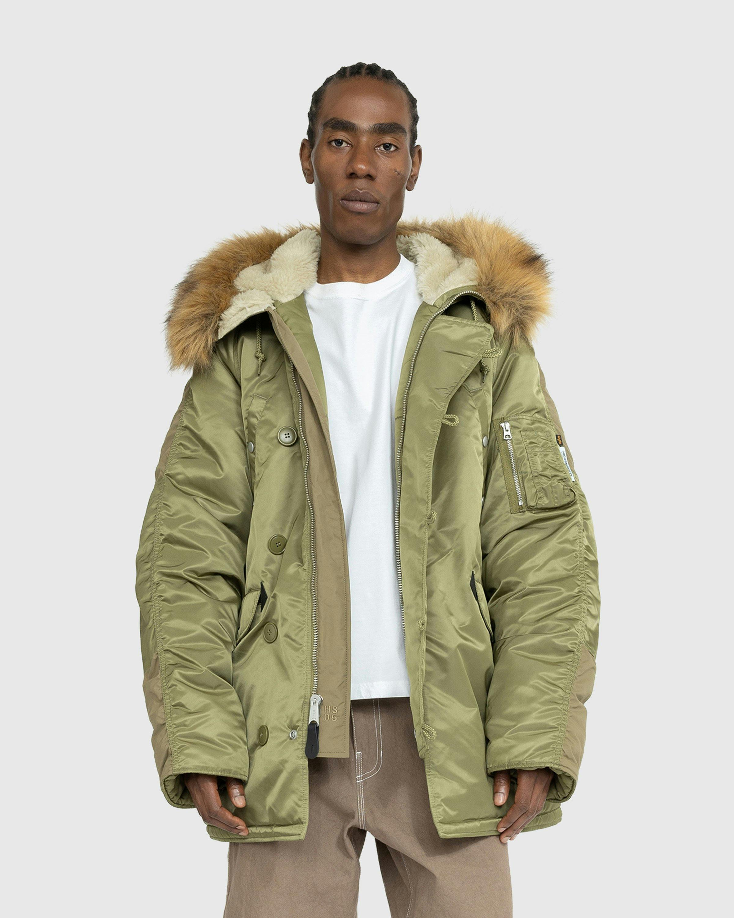 Alpha Industries x Highsnobiety – N3B Parka Dusty Olive Drab | Highsnobiety Shop