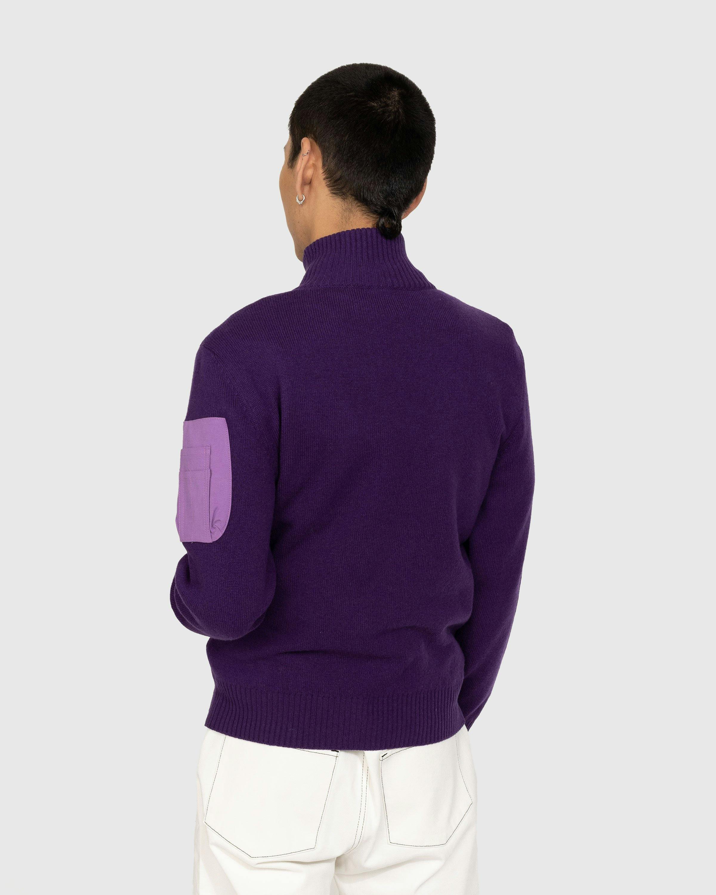Winnie New York – Zip-Up Fleece Purple | Highsnobiety Shop