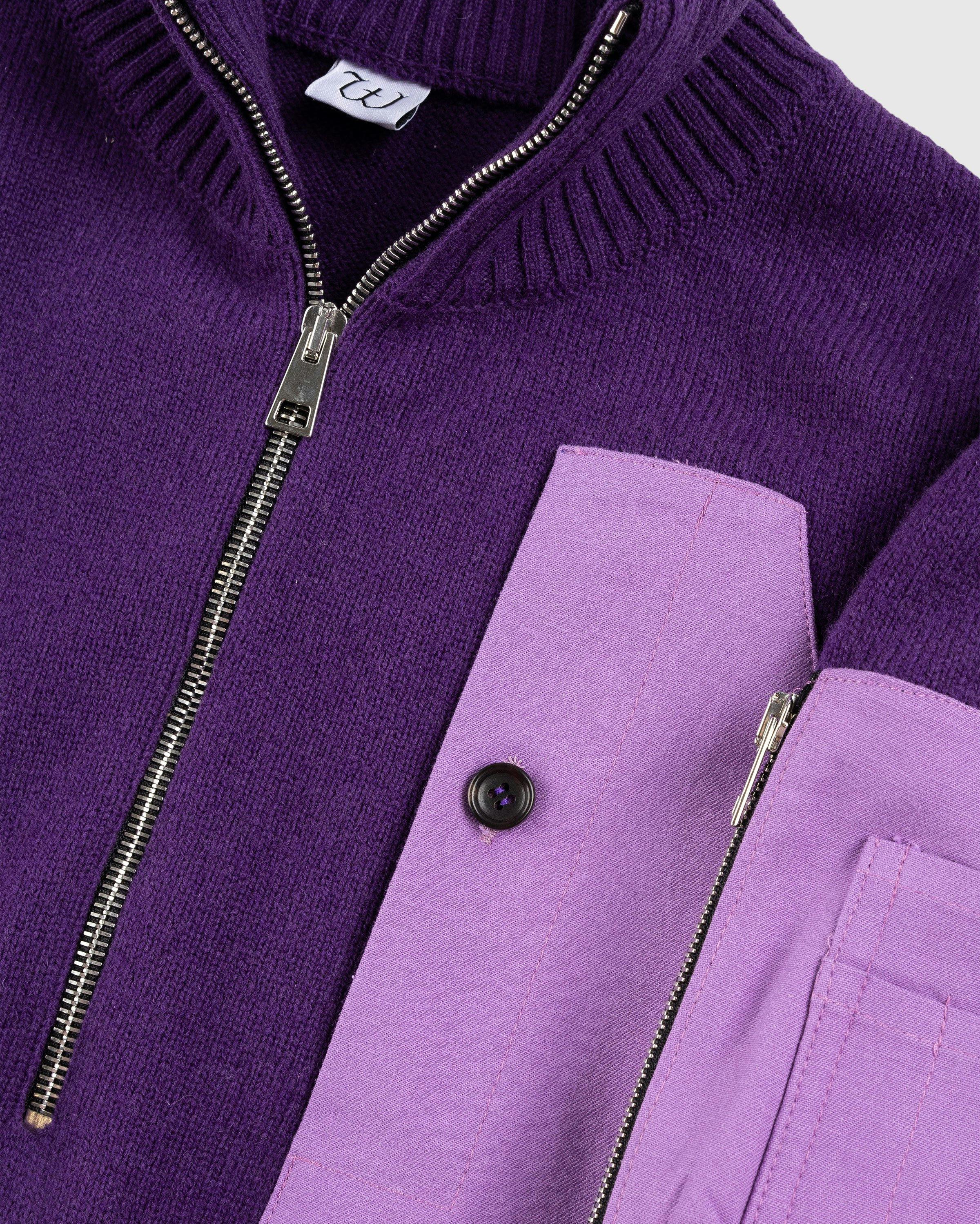 Winnie New York – Zip-Up Fleece Purple | Highsnobiety Shop