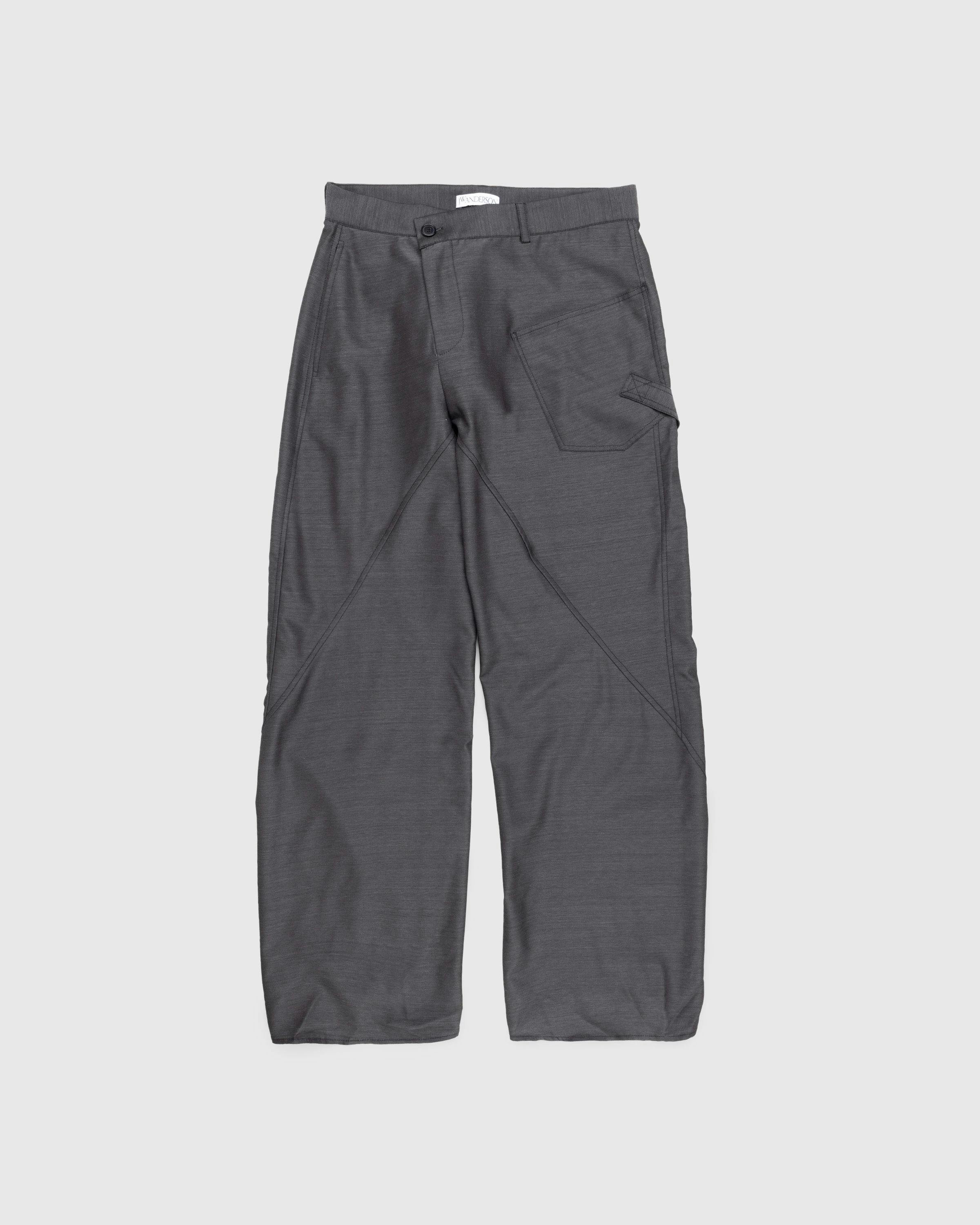 J.W. Anderson – Twisted Workwear Trousers Grey | Highsnobiety Shop