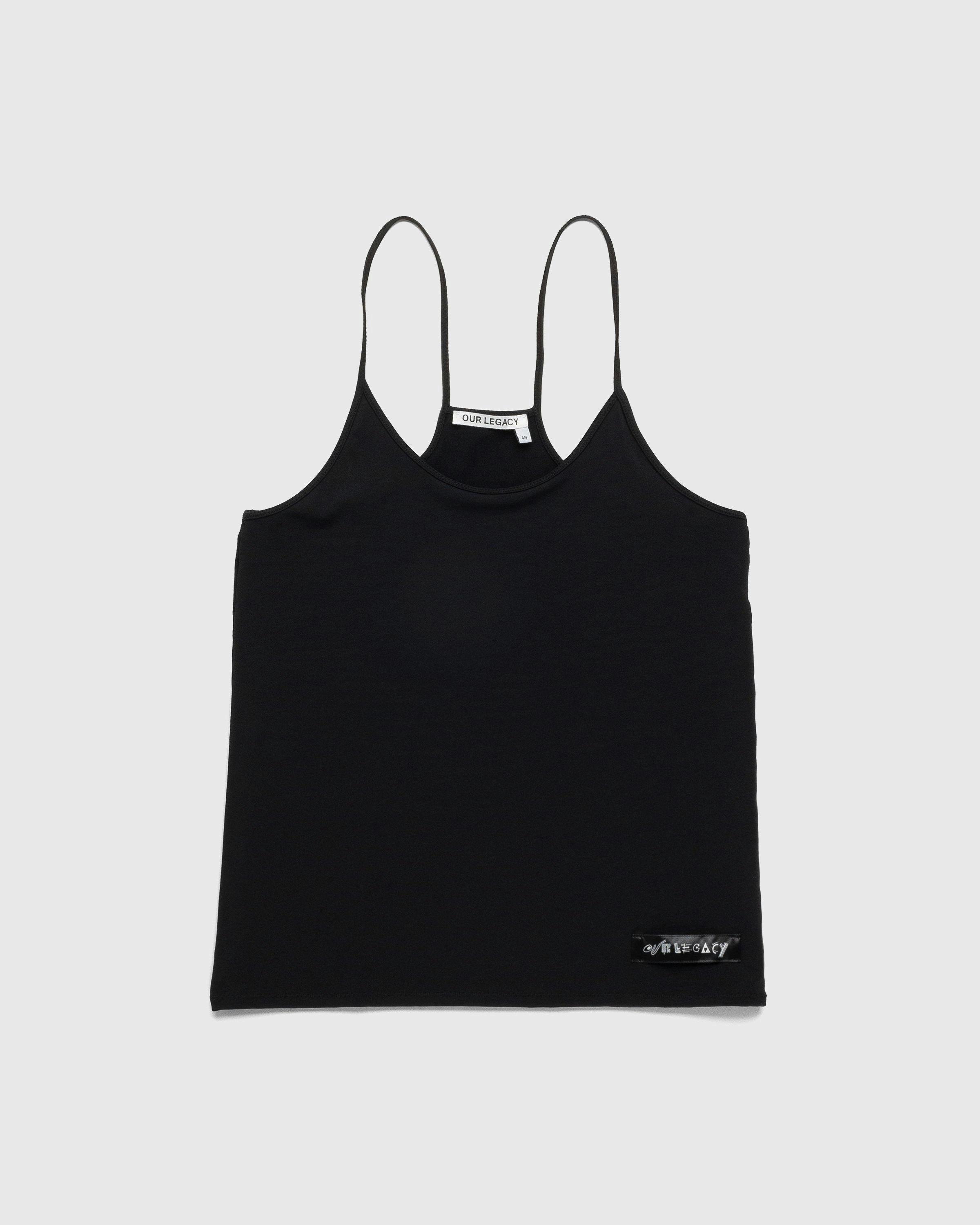 Our Legacy – Slender Tank Black | Highsnobiety Shop