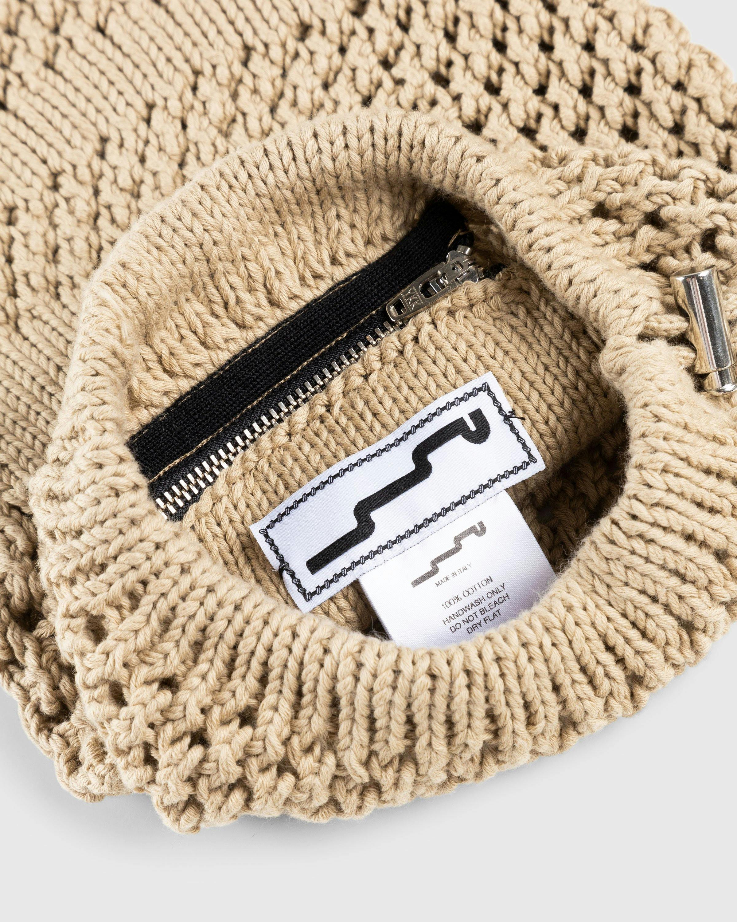 SSU – Mesh Stitch Knitted Bag Tan | Highsnobiety Shop