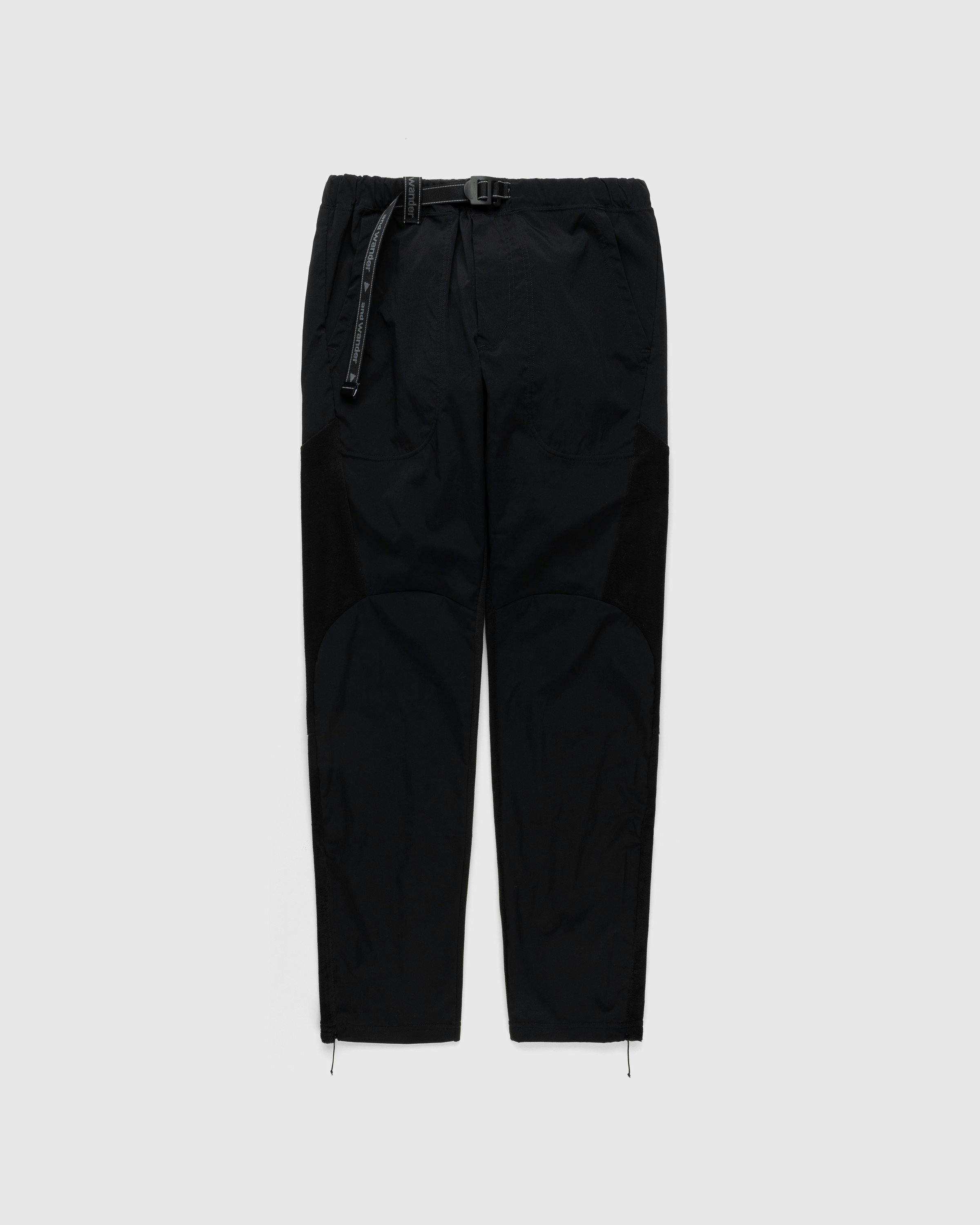 And Wander – Fleece Base Pants Black | Highsnobiety Shop