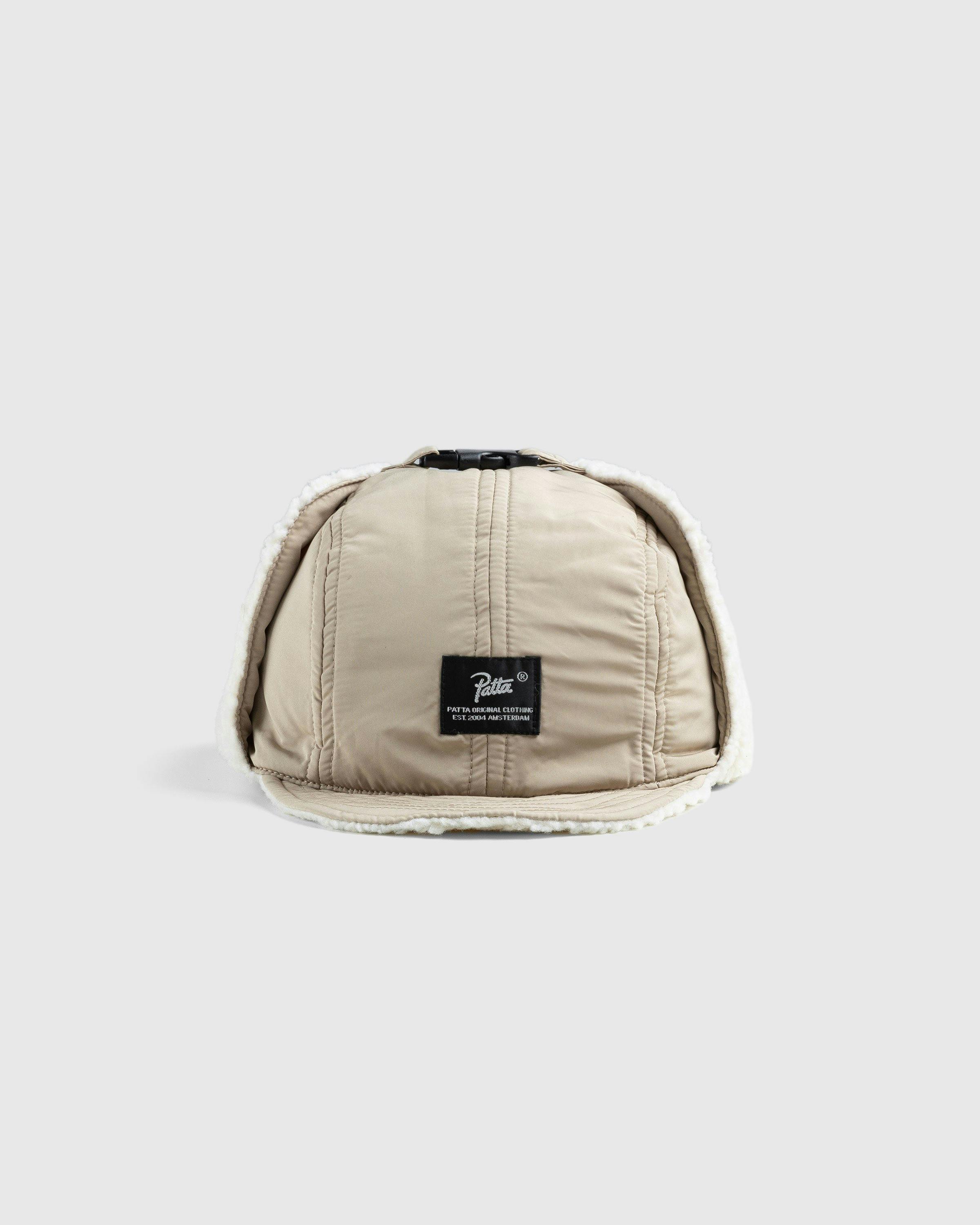 Patta – Reversible Flap Cap White | Highsnobiety Shop