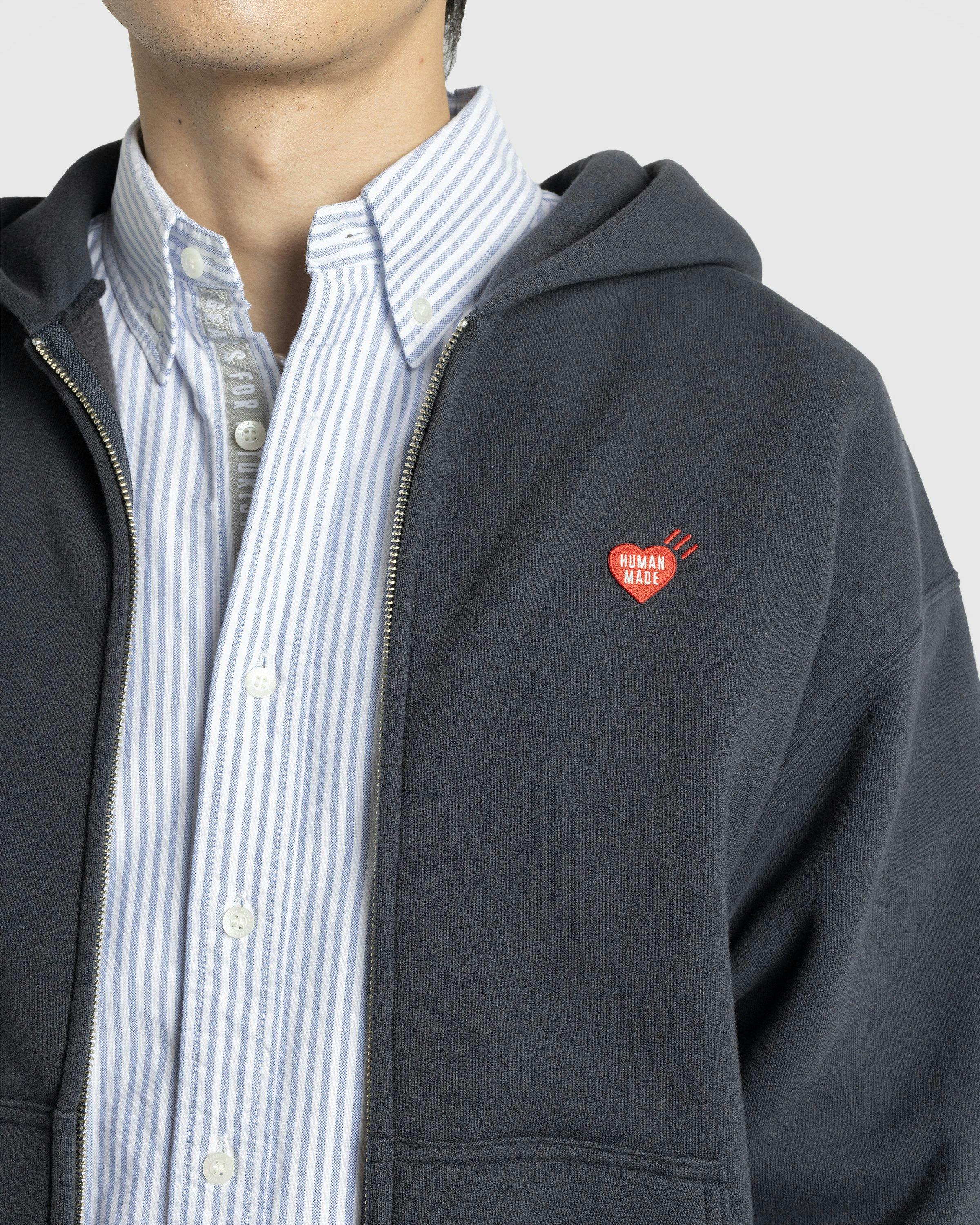 Human Made – Zip-Up Hoodie Black | Highsnobiety Shop