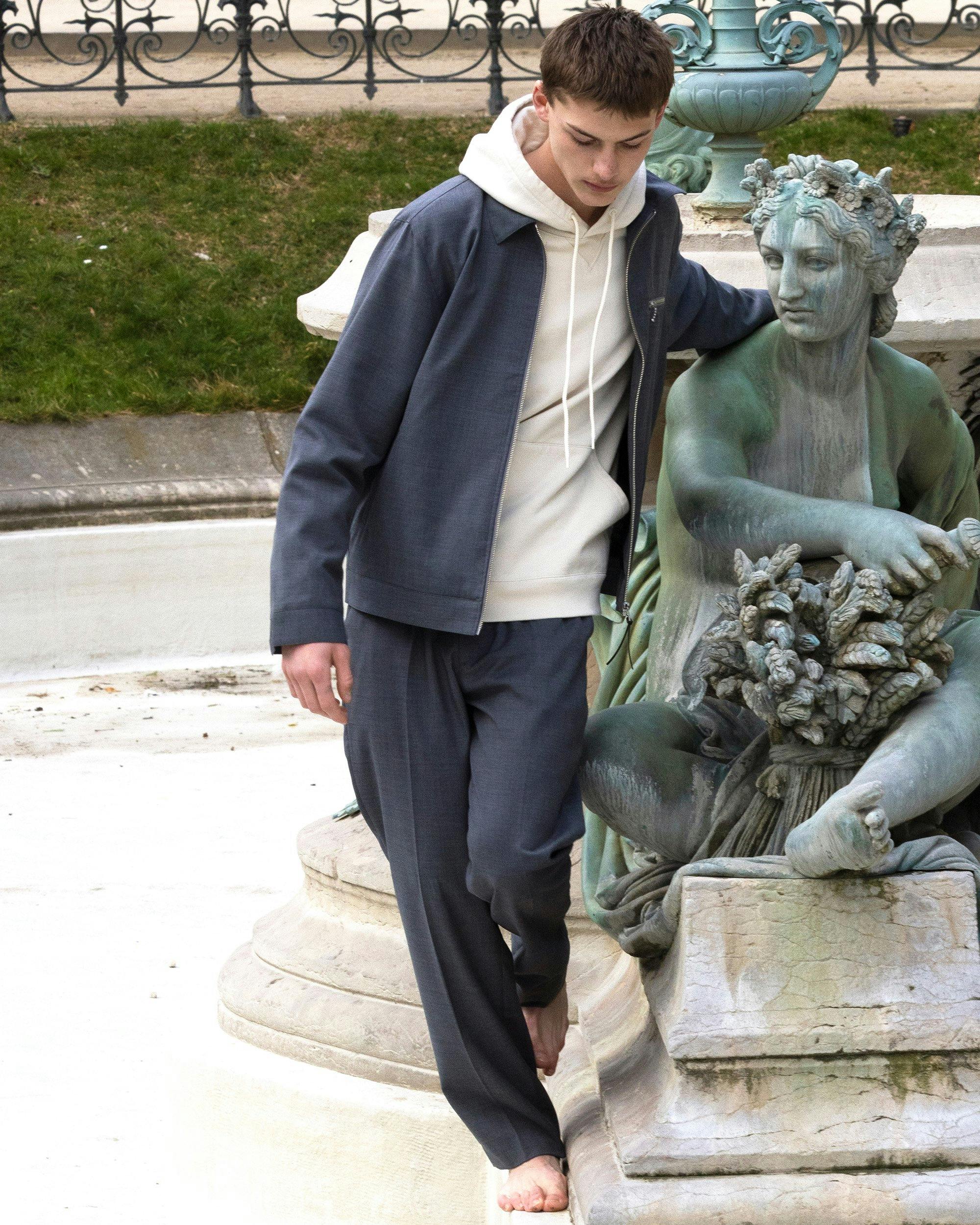 Highsnobiety – Tropical Wool Suiting Pants Sand | Highsnobiety Shop