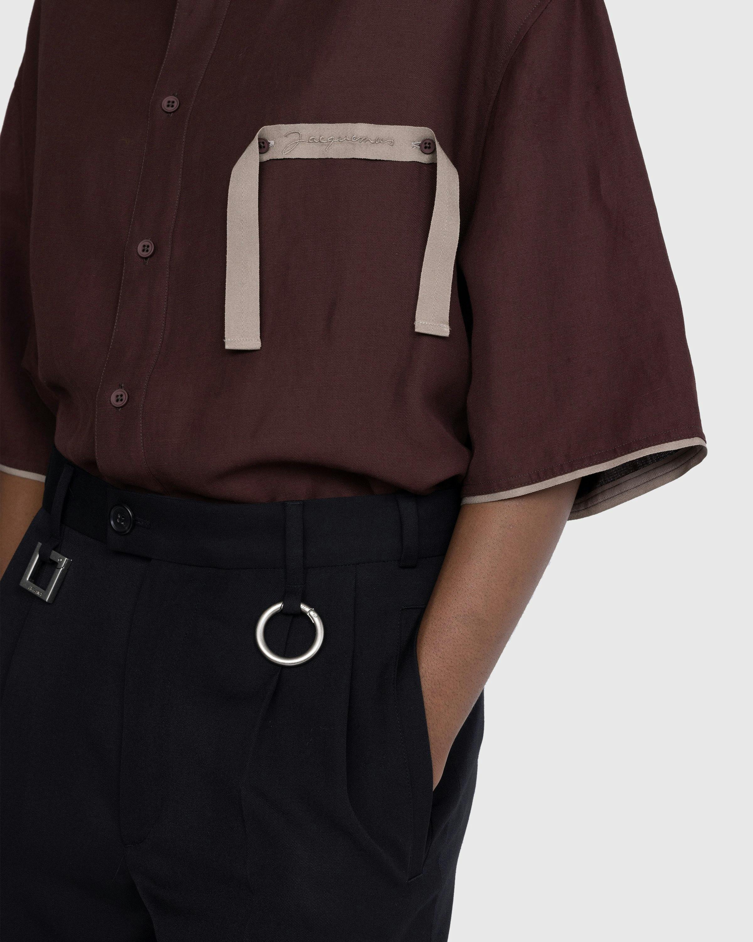 JACQUEMUS – Le Short Rond Carre Black | Highsnobiety Shop