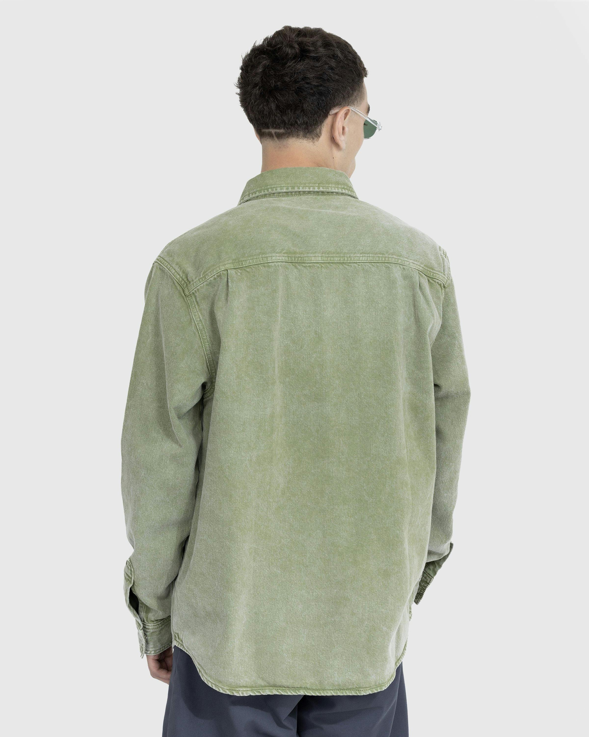 Carhartt WIP – Monterey Shirt Jacket Worn-Washed Kiwi Green ...