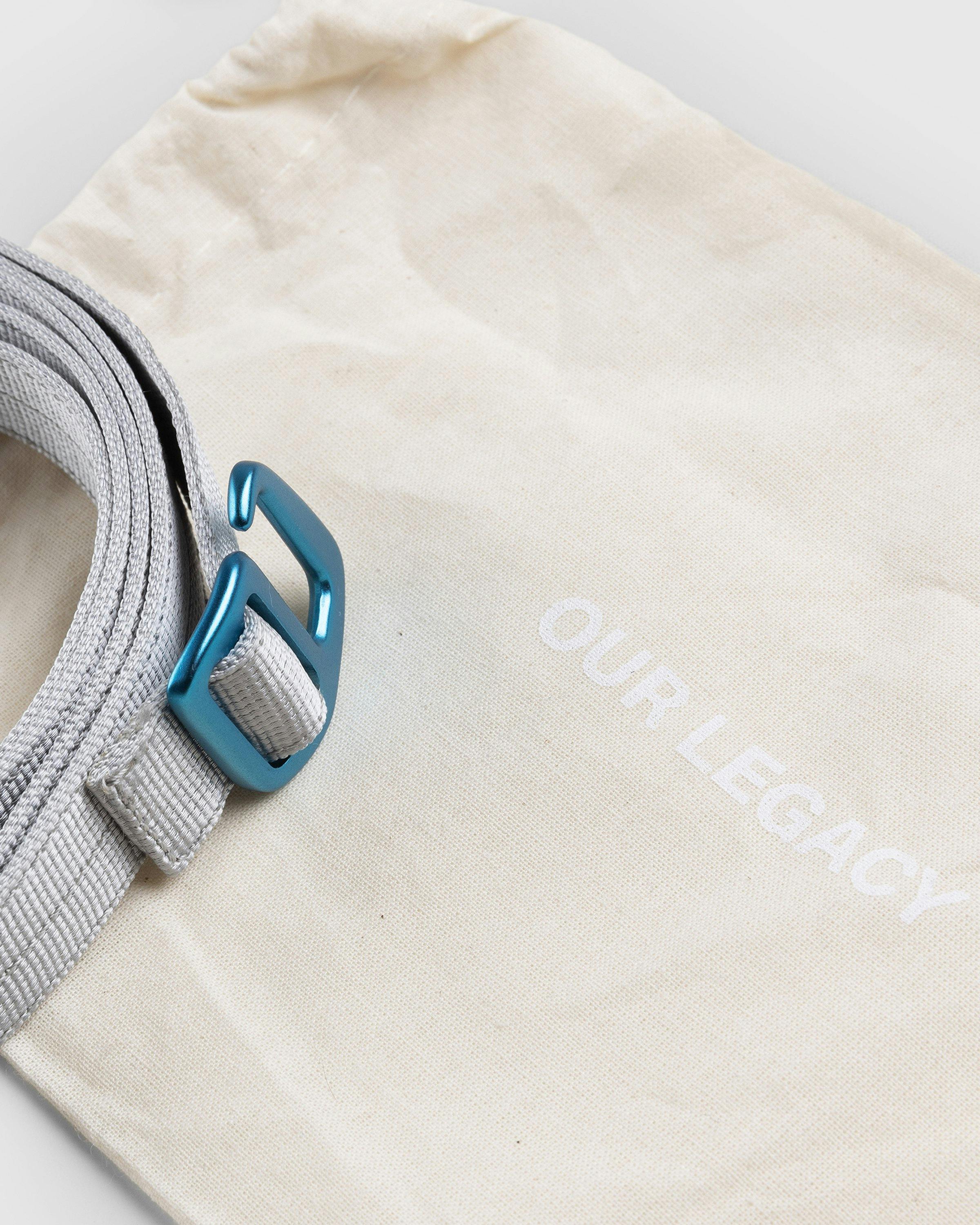 Our Legacy – Tech Belt Metallized Grey Webbing | Highsnobiety Shop