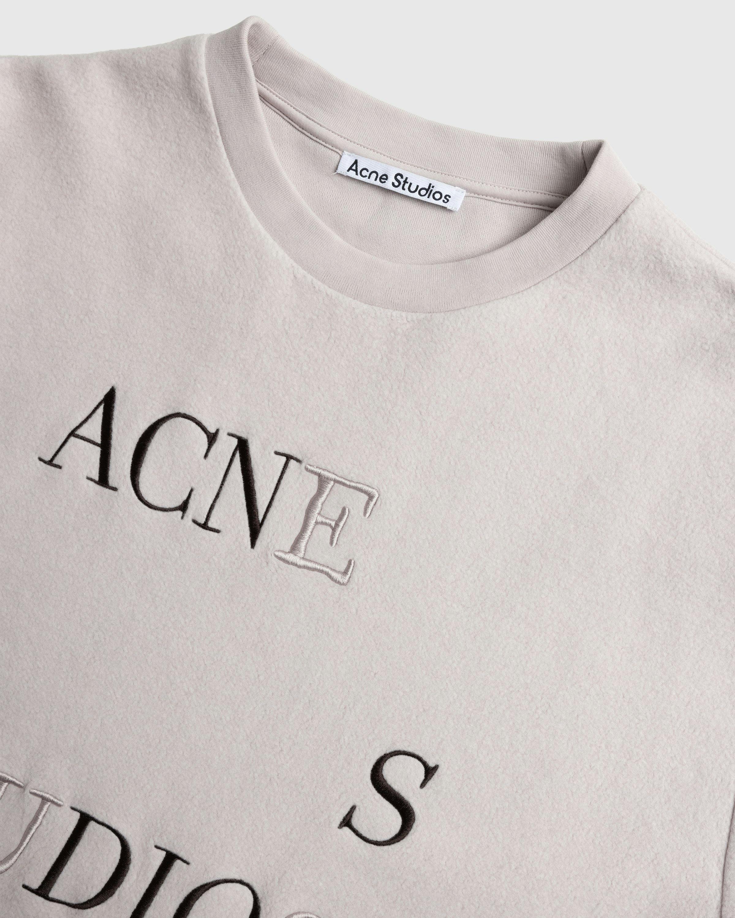 Acne Studios – Logo T-Shirt Beige | Highsnobiety Shop