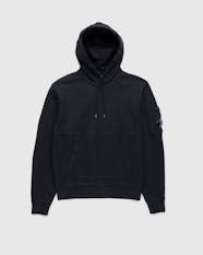 C P Company Lens Detail Hoodie Black C P Company Lens Detail Hoodie Black