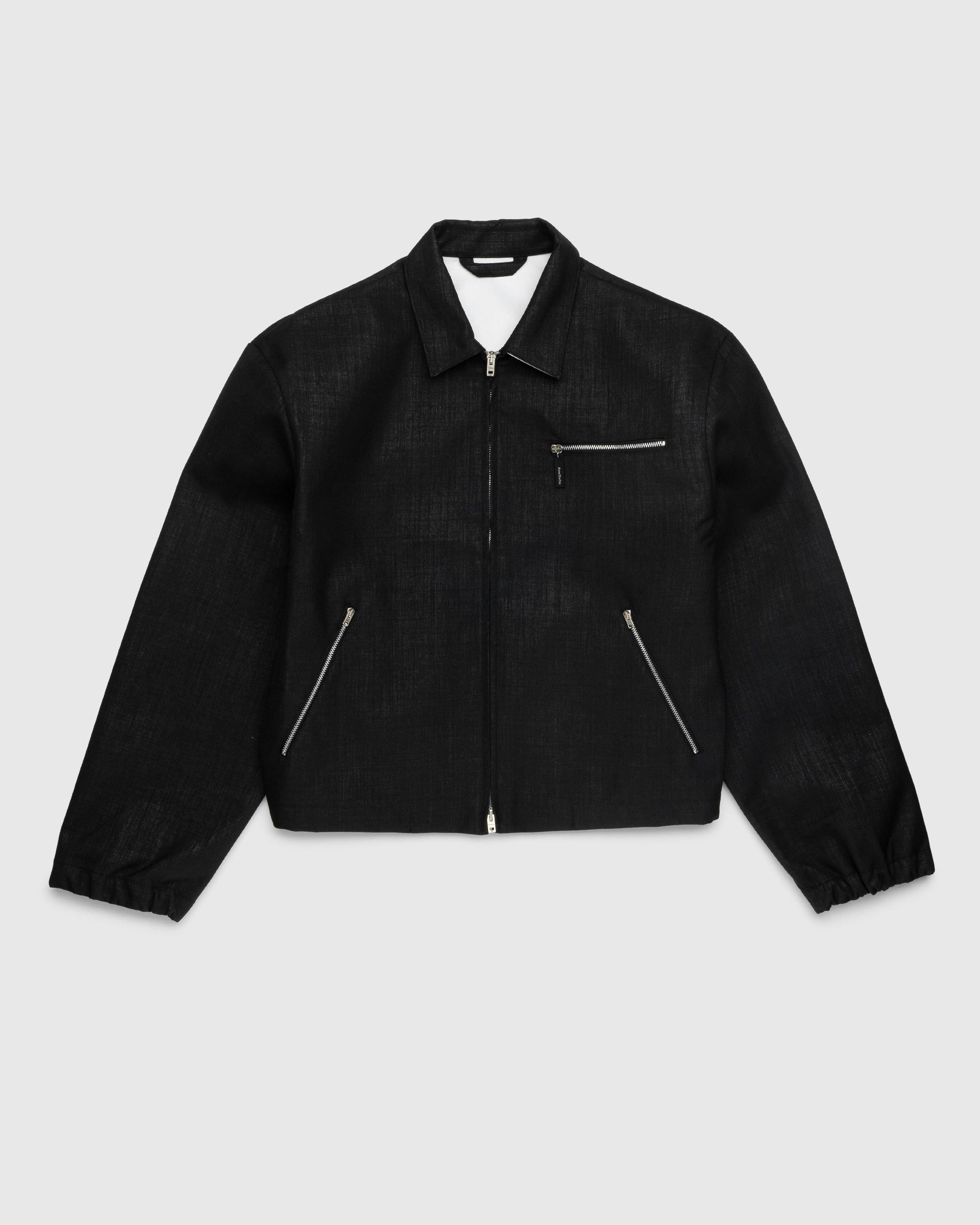 Acne Studios – Zippered Jacket Black | Highsnobiety Shop