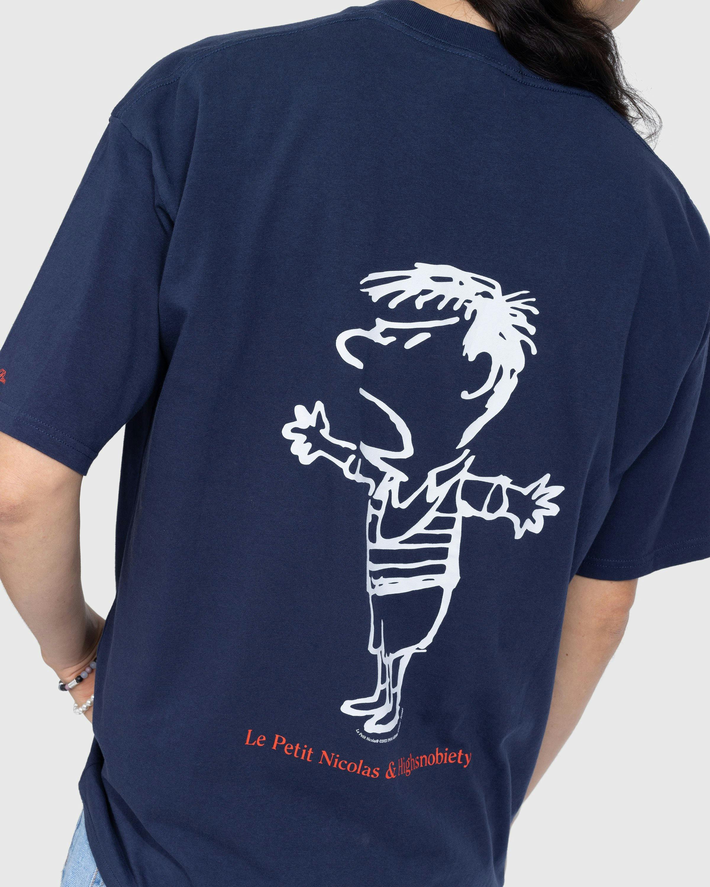 Le Petit Nicolas x Highsnobiety – T-Shirt Navy Blue | Highsnobiety Shop
