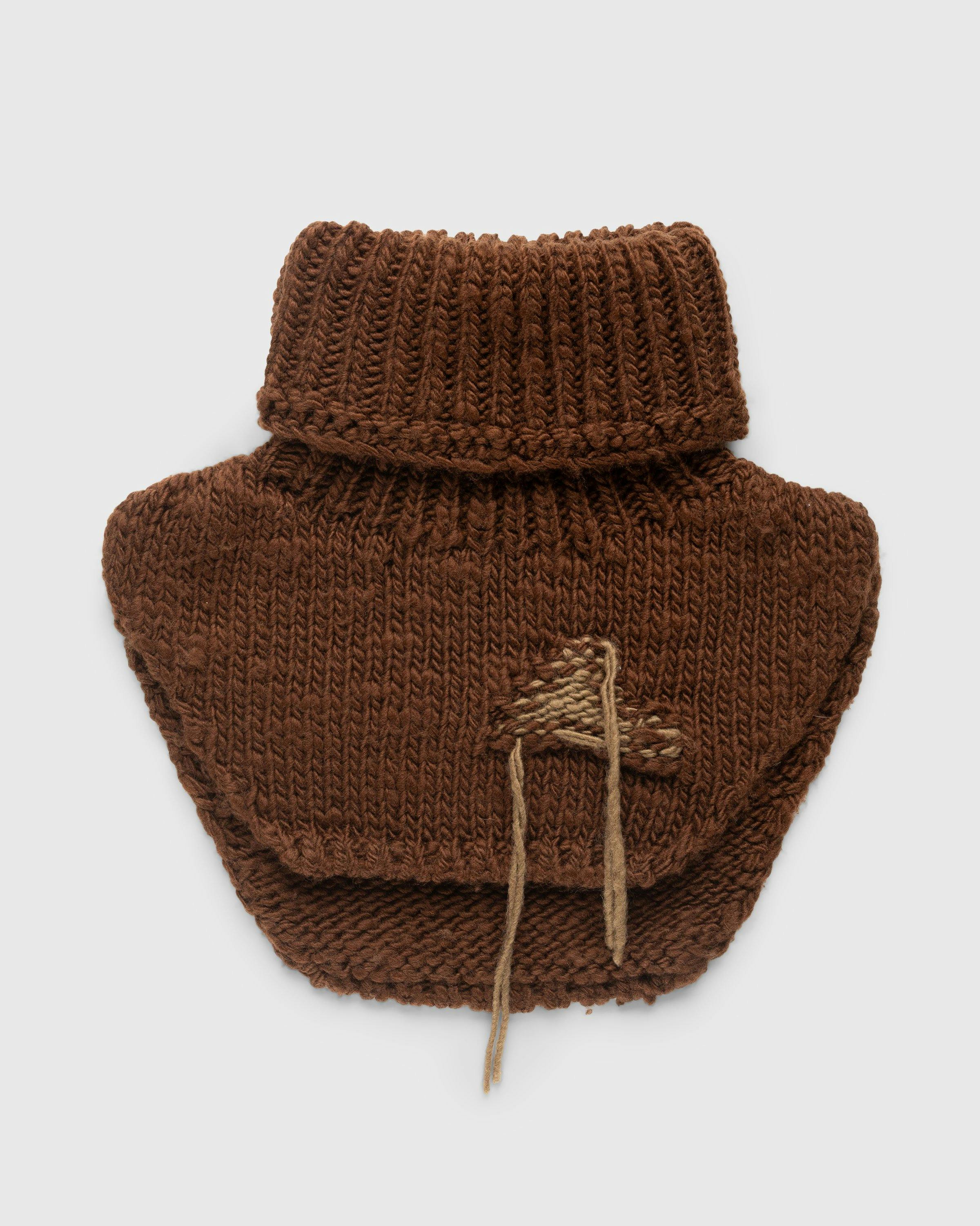 {{Brand}} – Wool Neck Gaiter Brown | Highsnobiety Shop