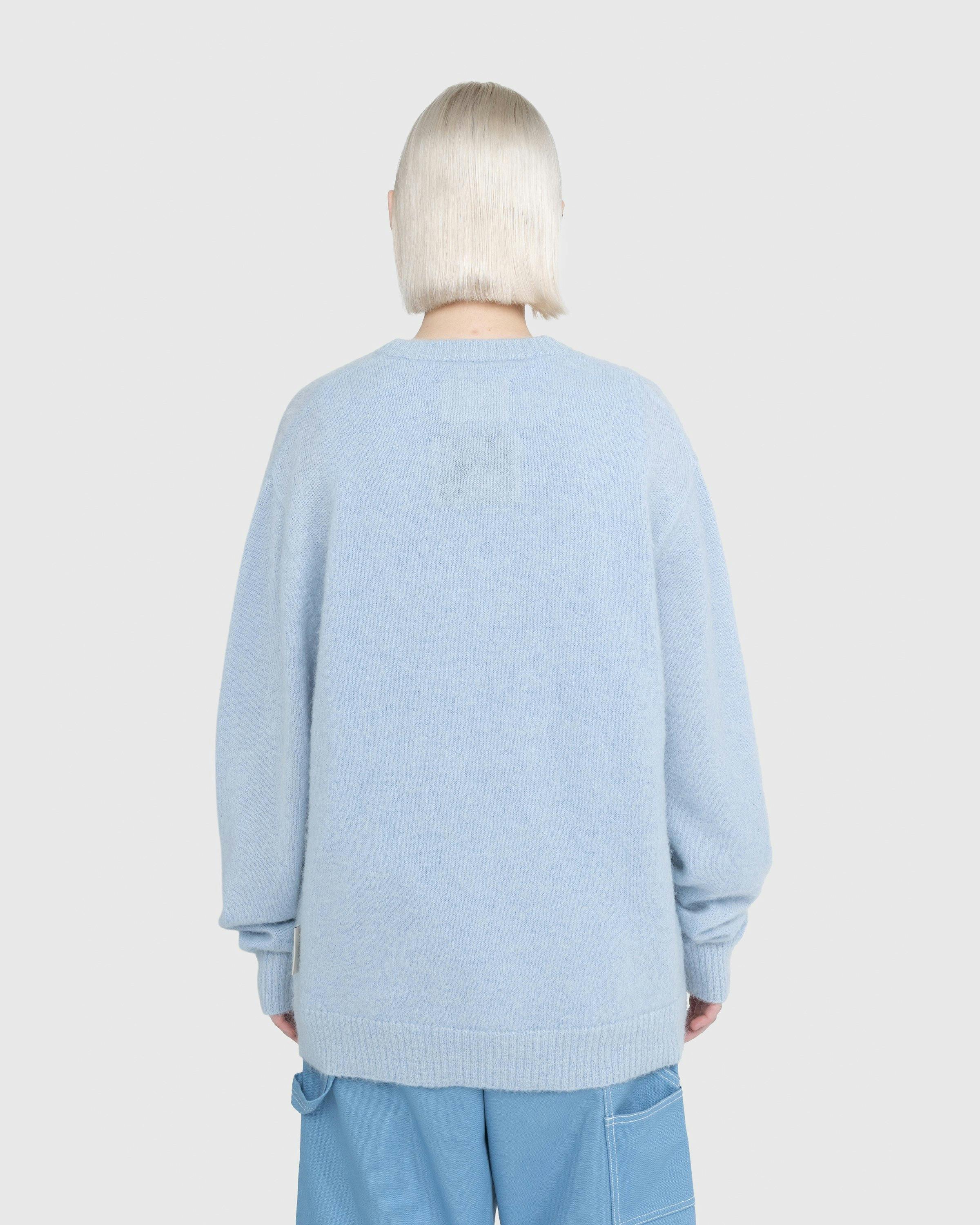 Highsnobiety – Light Alpaca Crew Sweater Light Blue | Highsnobiety Shop