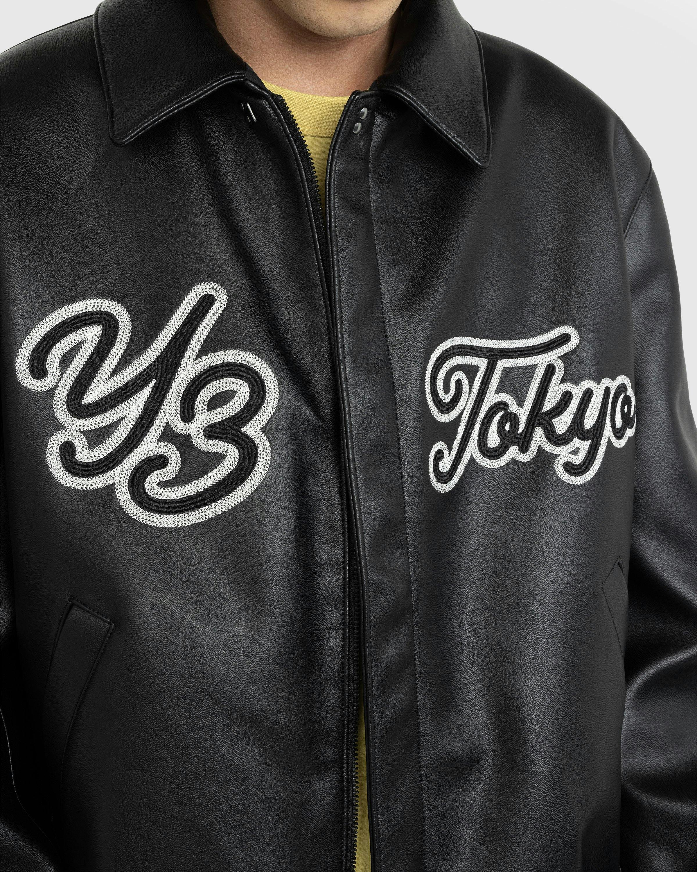 Y-3 – Leather Bomber Jacket Black | Highsnobiety Shop