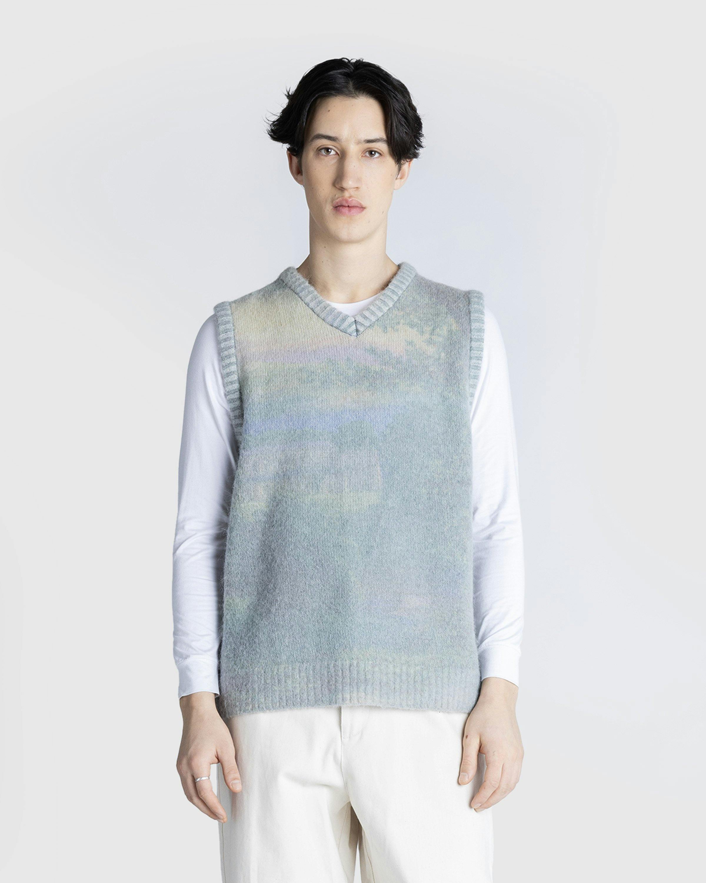 Highsnobiety – Landscape Sweater Vest Multi | Highsnobiety Shop