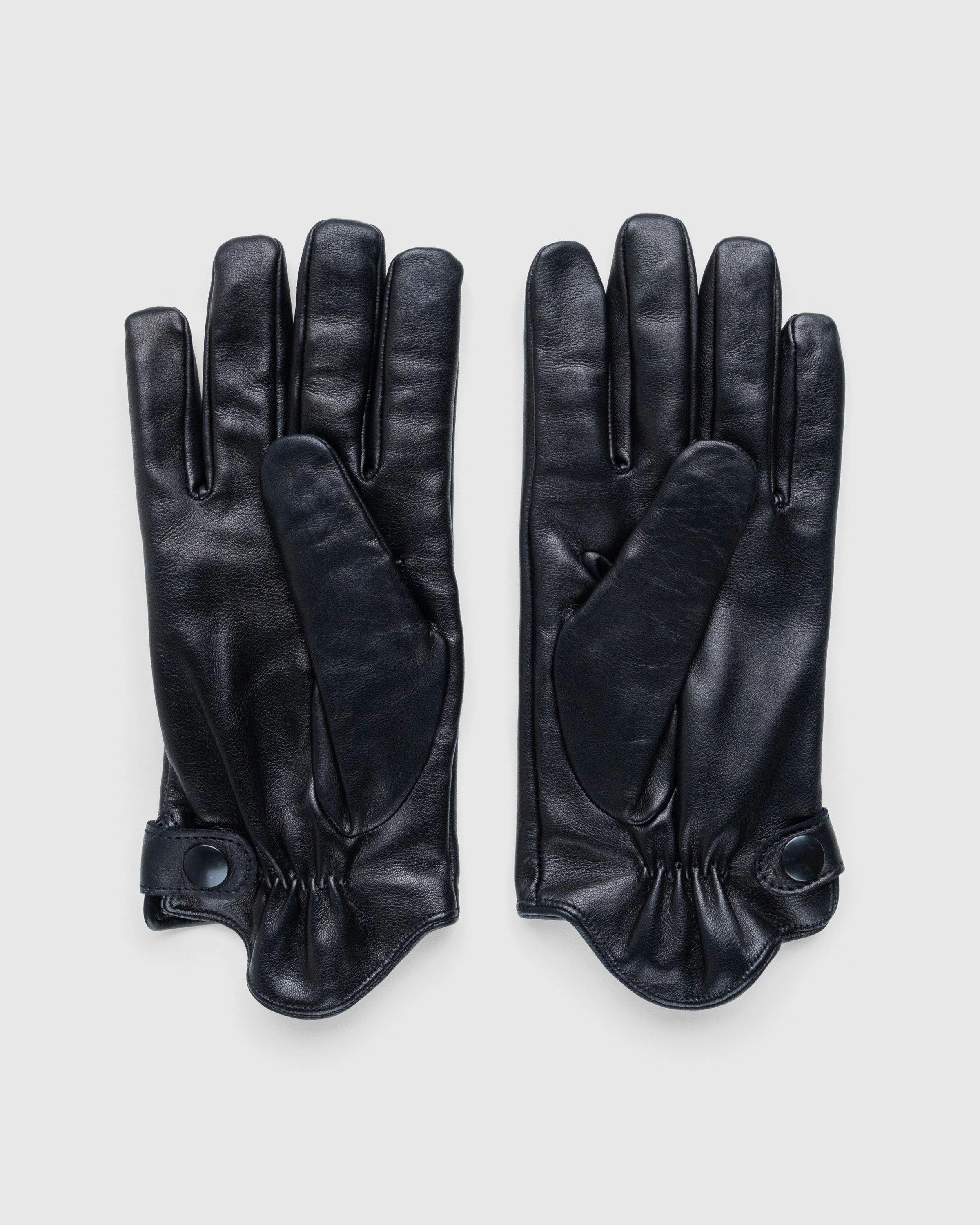 Diesel – G-Reies Leather Gloves Black | Highsnobiety Shop