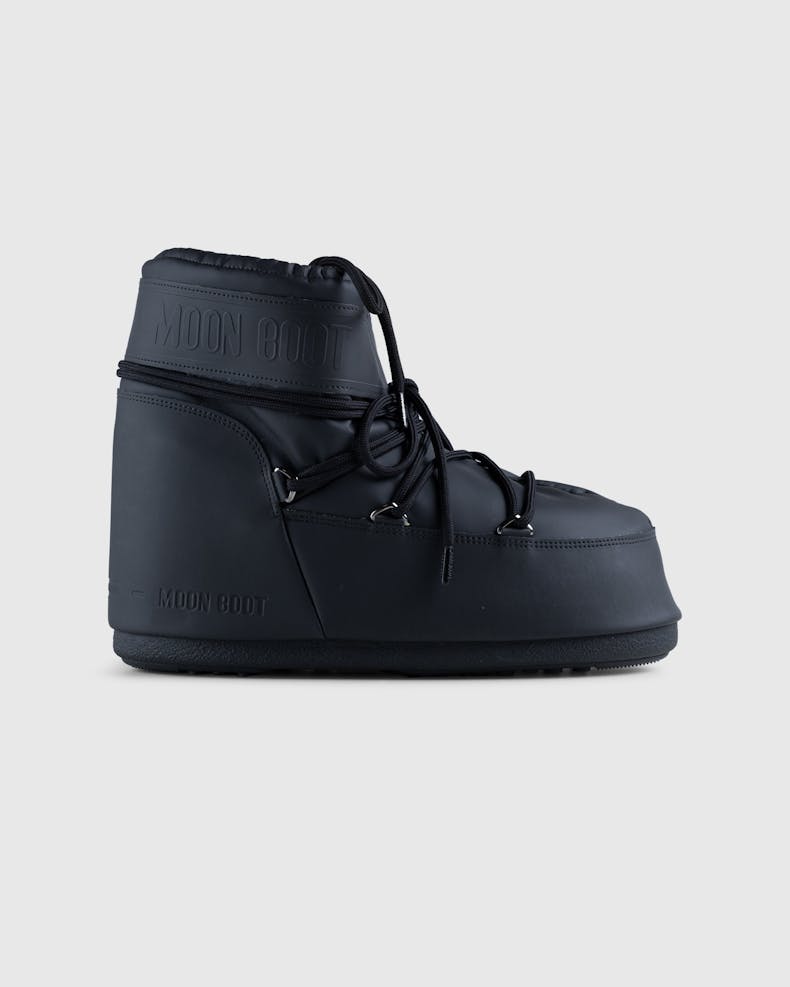 Moon Boot – Icon Low Faux Curly Boots Black | Highsnobiety Shop