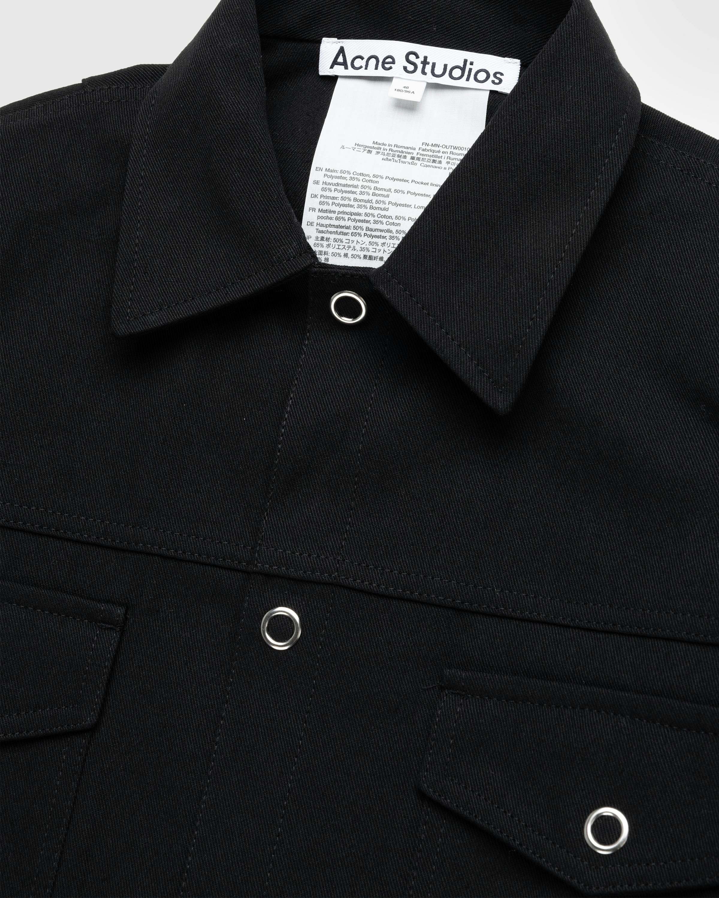 Acne Studios – Twill Jacket Black | Highsnobiety Shop