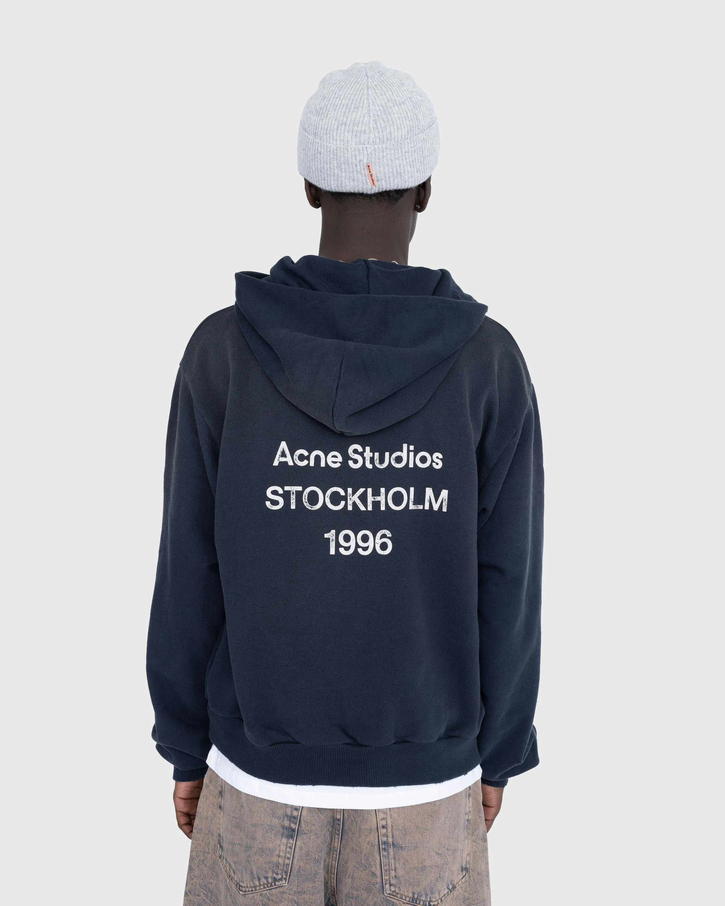 Acne Studios – Logo Hoodie Black | Highsnobiety Shop