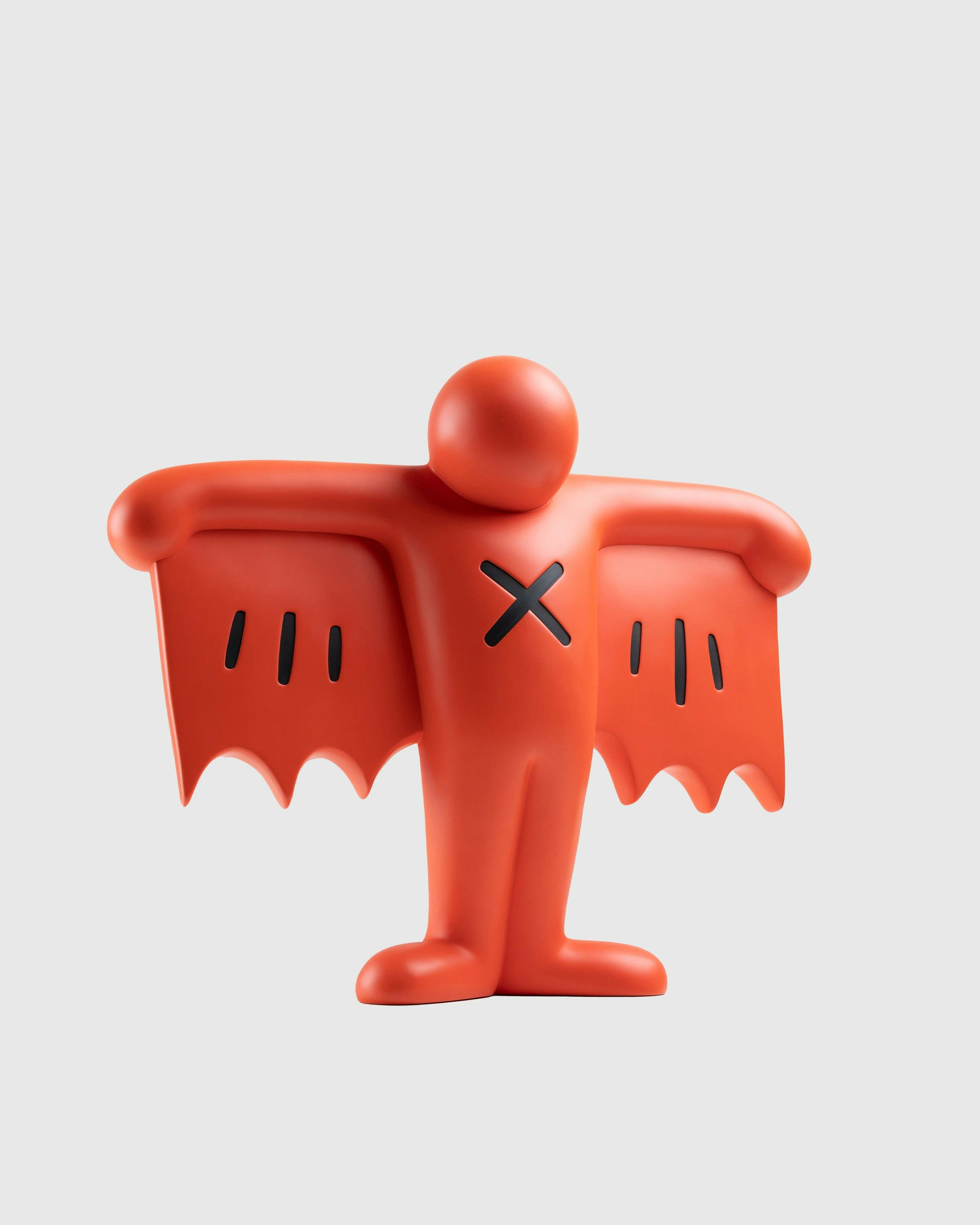 Medicom – Keith Haring Flying Devil Statue Red | Highsnobiety Shop