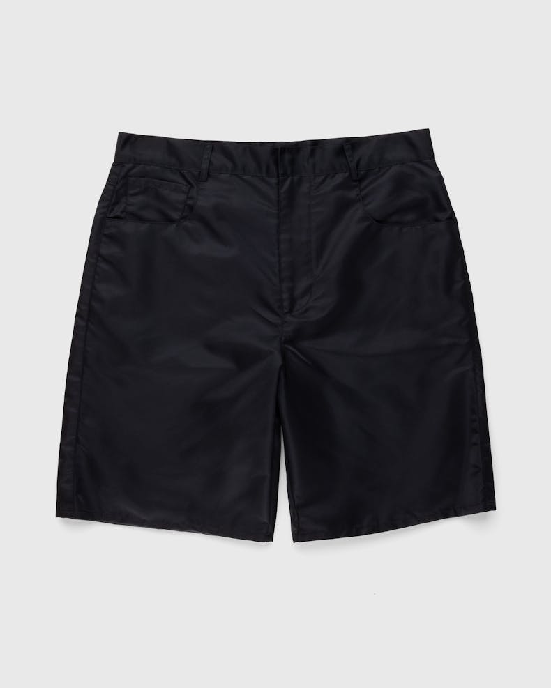 Trussardi Trouser Shorts Gabardine Piece Dyed Highsnobiety Shop