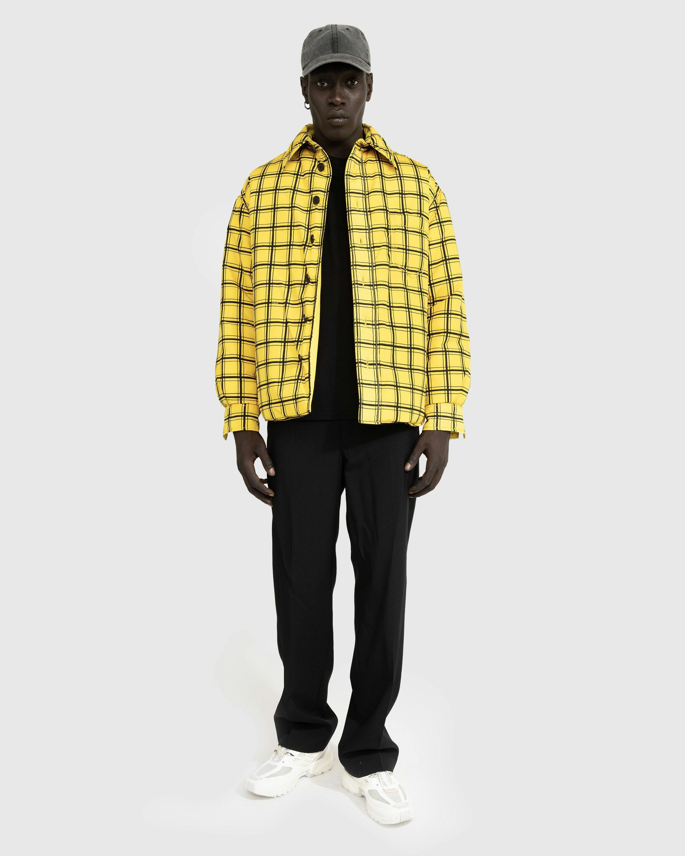 Marni – Big Check Shirt Jacket Maize | Highsnobiety Shop