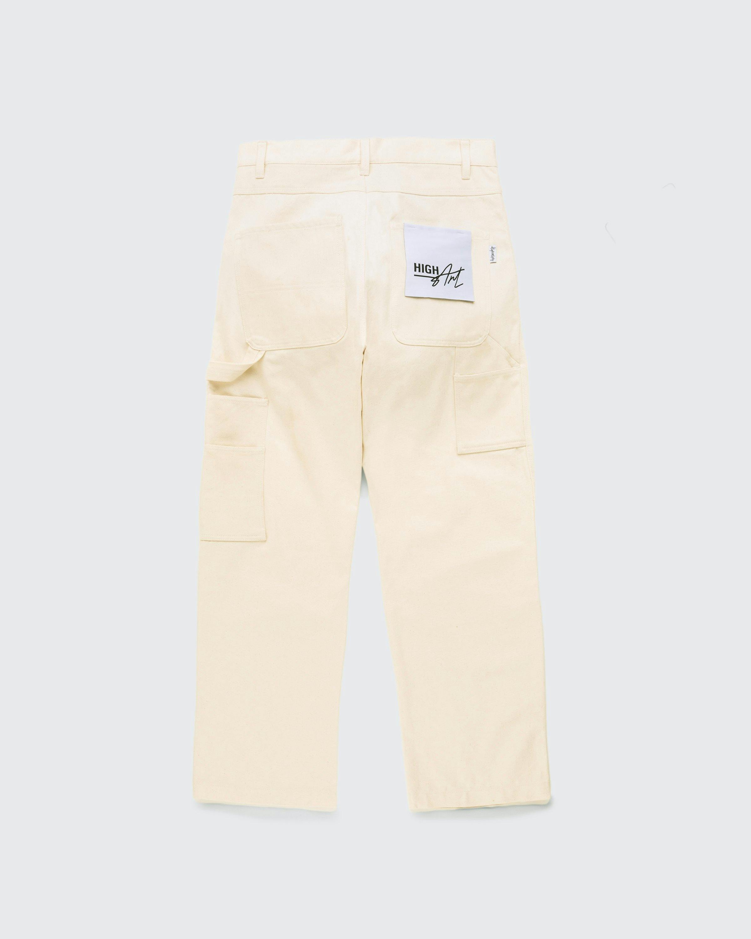 Highsnobiety – HIGHArt Mixed Panel Canvas Painter Pants Off-White ...