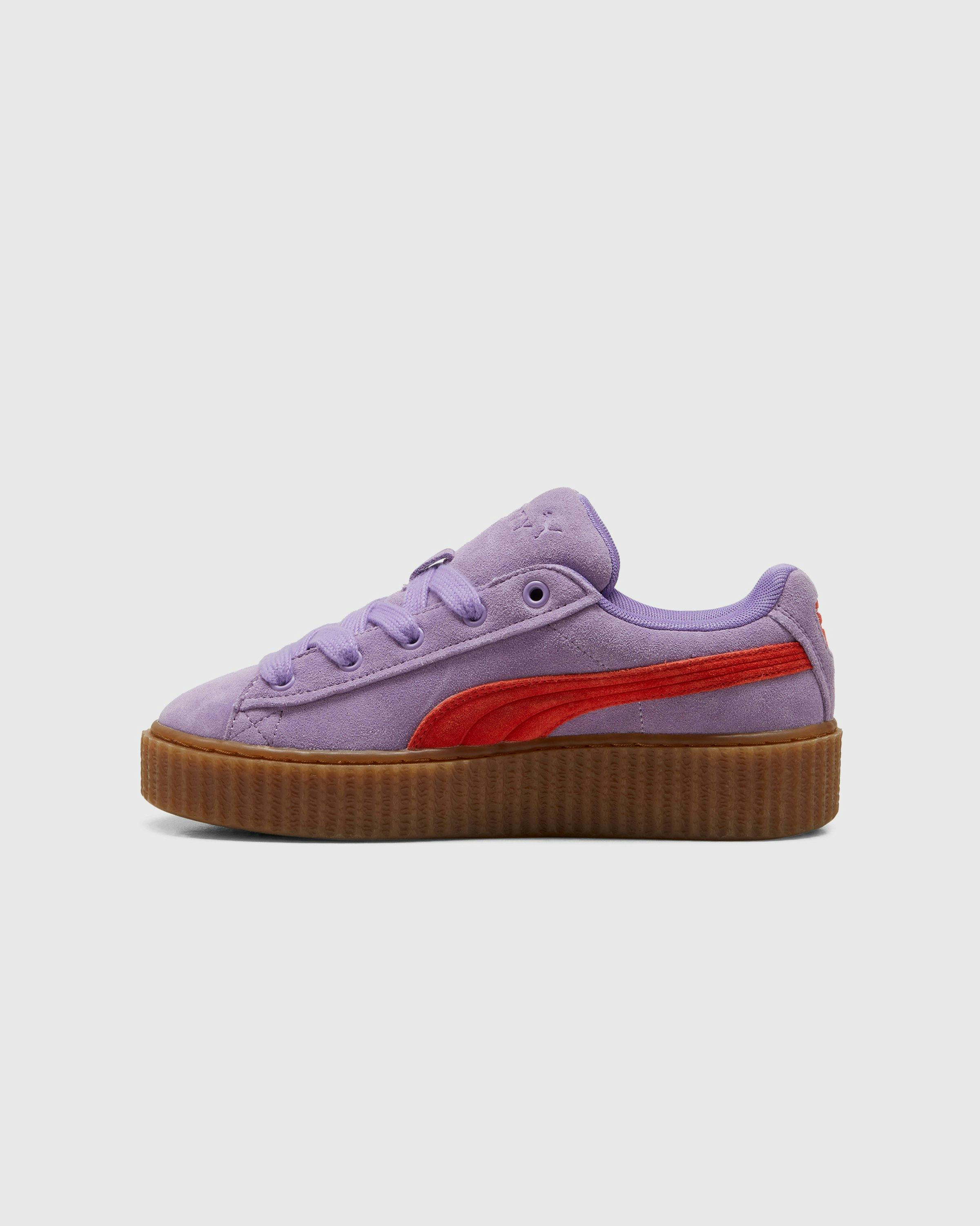 Fenty x Puma – Creeper Phatty Lavender Alert/Burnt Red | Highsnobiety Shop