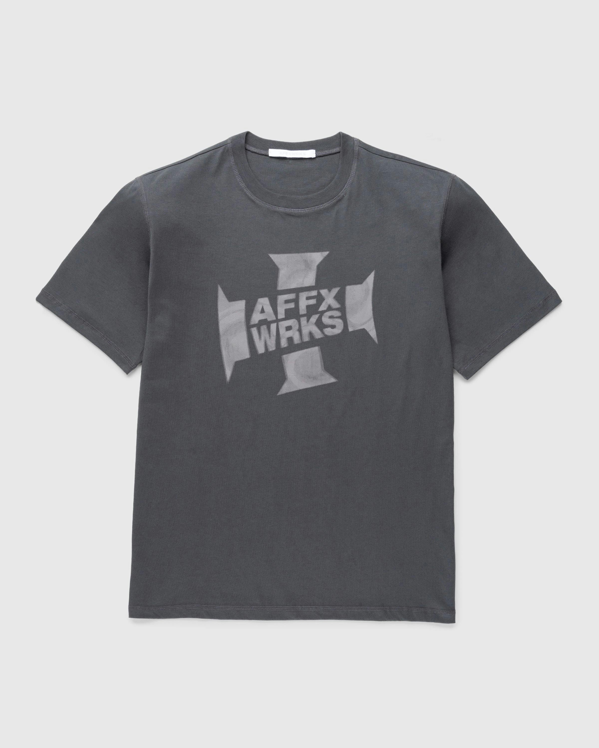 AFFXWRKS – Major Sound T-Shirt Washed Black | Highsnobiety Shop