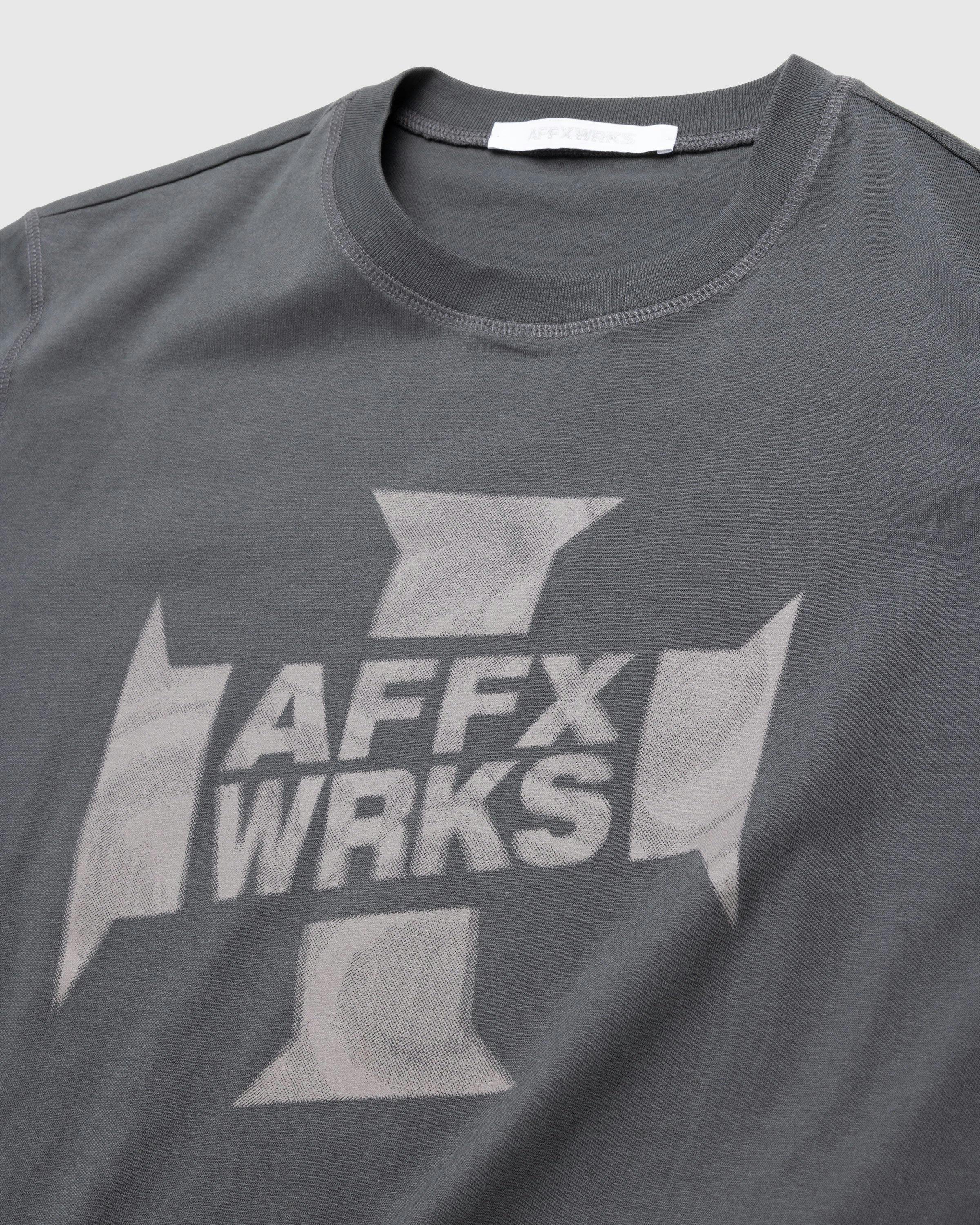 AFFXWRKS – Major Sound T-Shirt Washed Black | Highsnobiety Shop