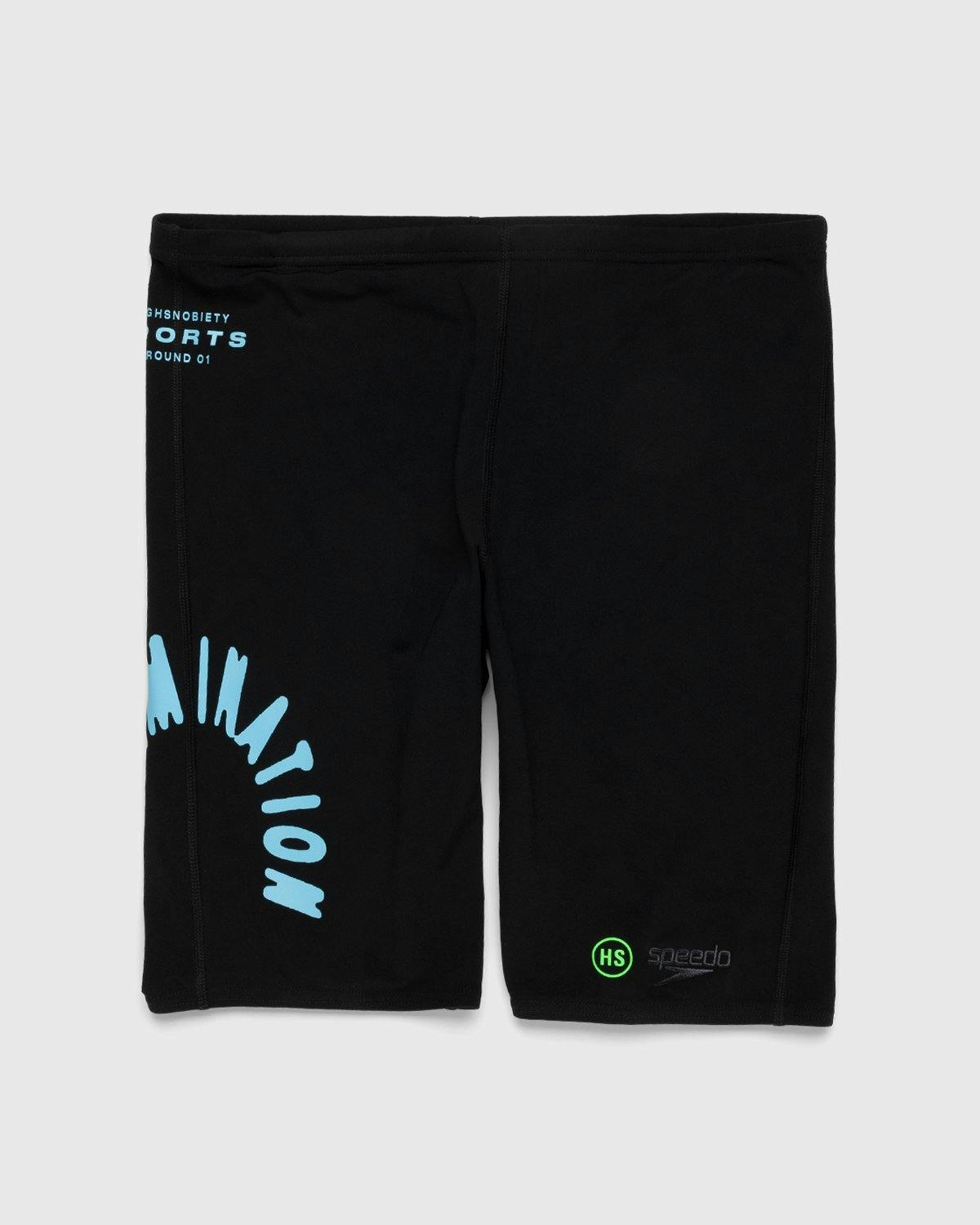 Speedo x Highsnobiety – HS Sports Determination Jammer Swimsuit Black ...