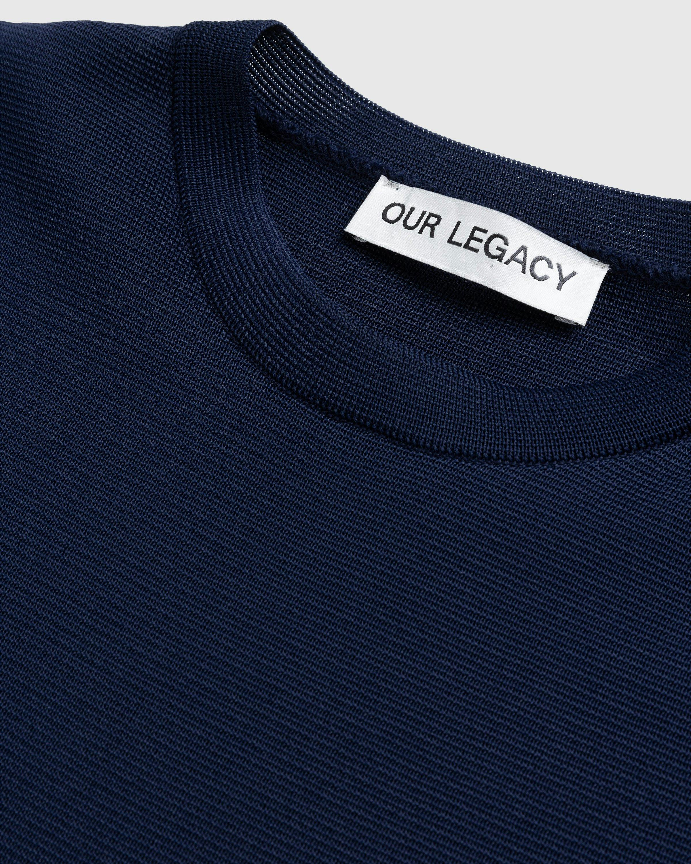 Our Legacy – Knitted T-Shirt Digital Abyss Performance Poly ...