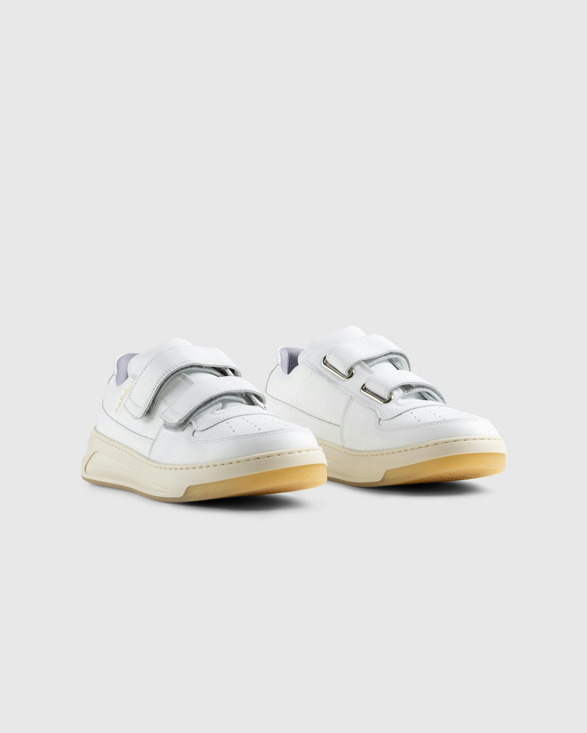 Acne Studios – Perey Friend Velcro Strap Sneakers White | Highsnobiety Shop