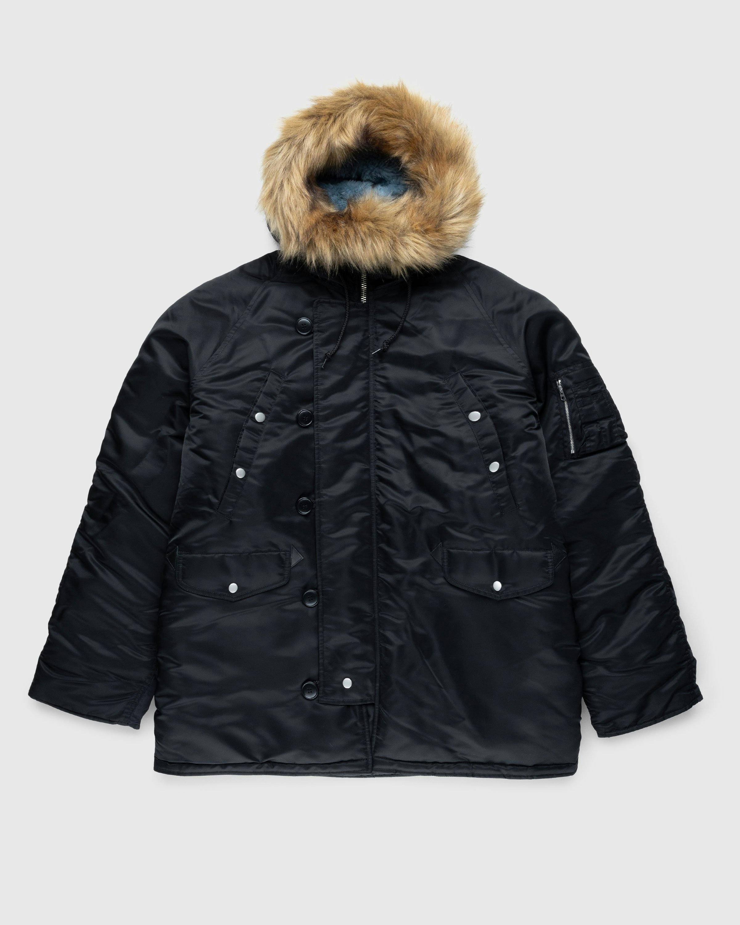 Alpha Industries x Highsnobiety – N3B Parka Midnight Black ...