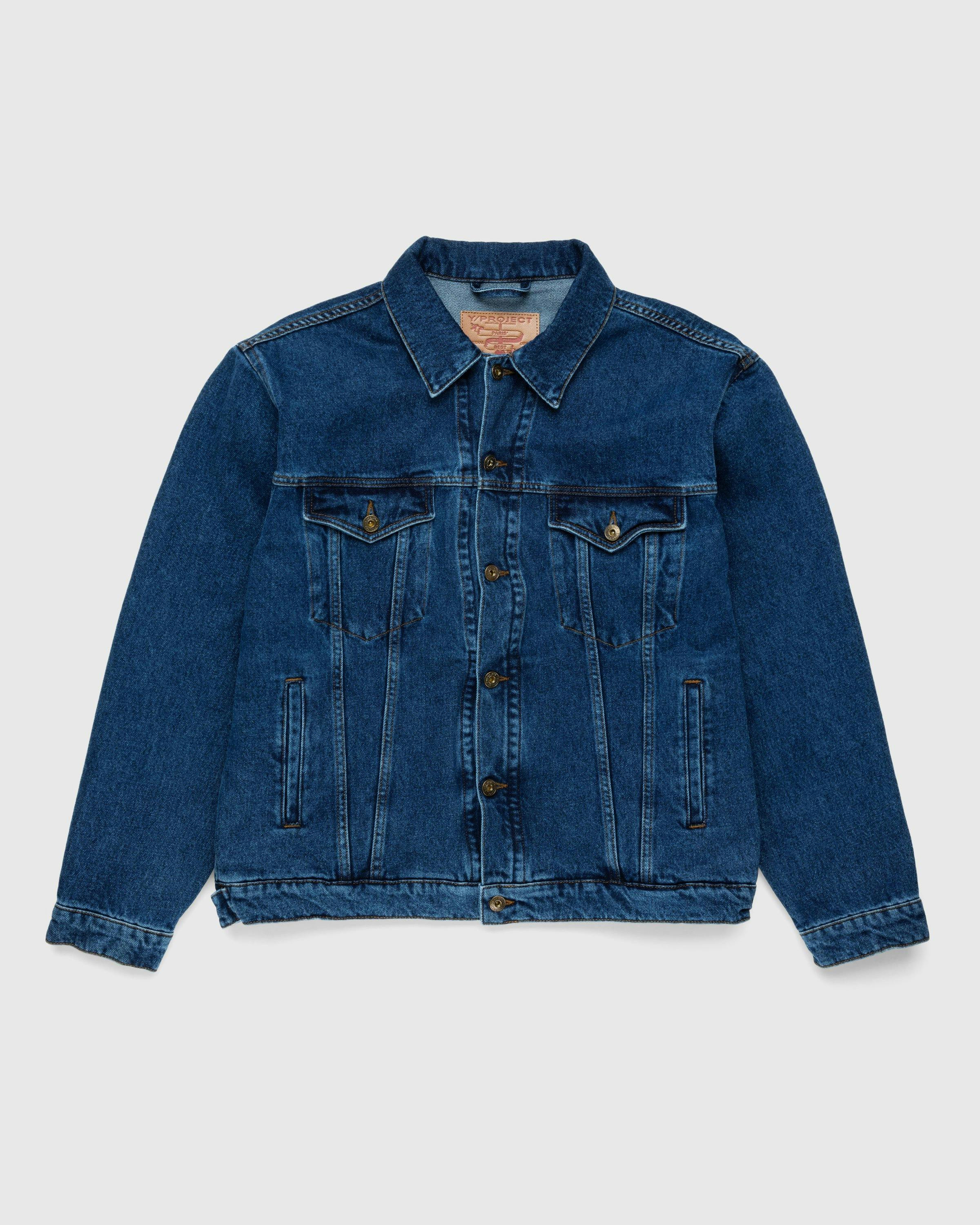 Y/Project – Classic Wire Denim Jacket Navy | Highsnobiety Shop