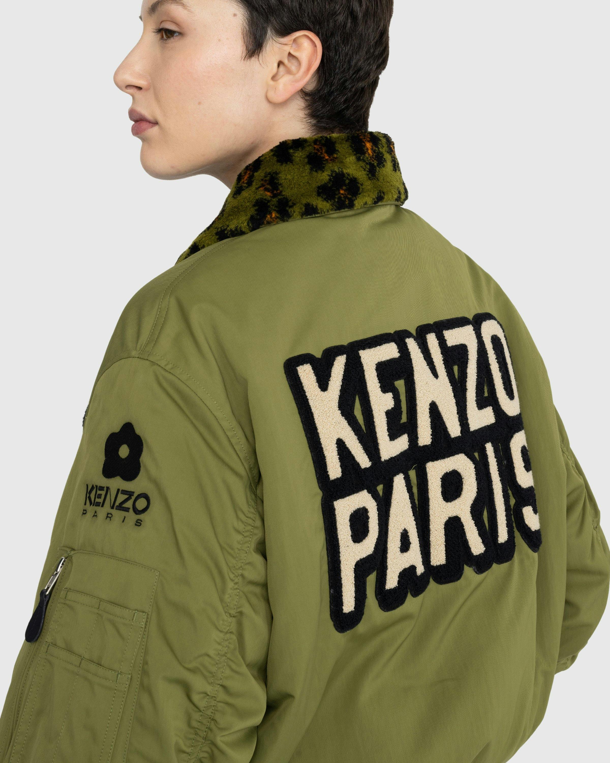 Kenzo – Bomber Jacket Green | Highsnobiety Shop