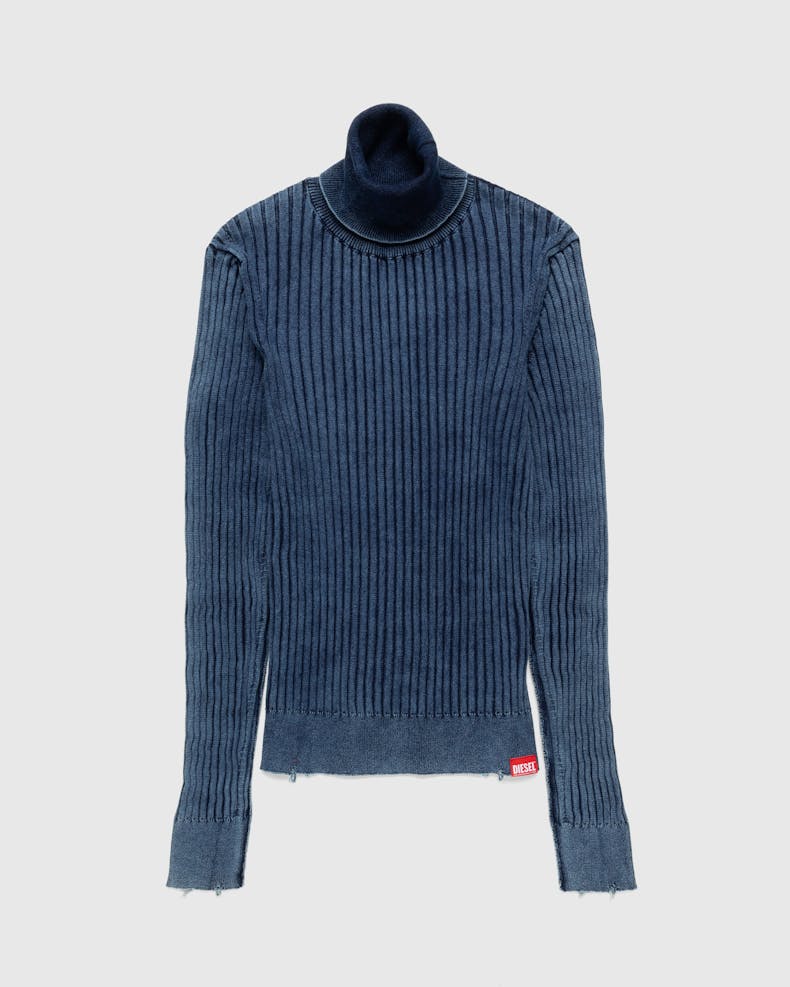 Diesel – K-Patmos Knit Sweater Blue | Highsnobiety Shop